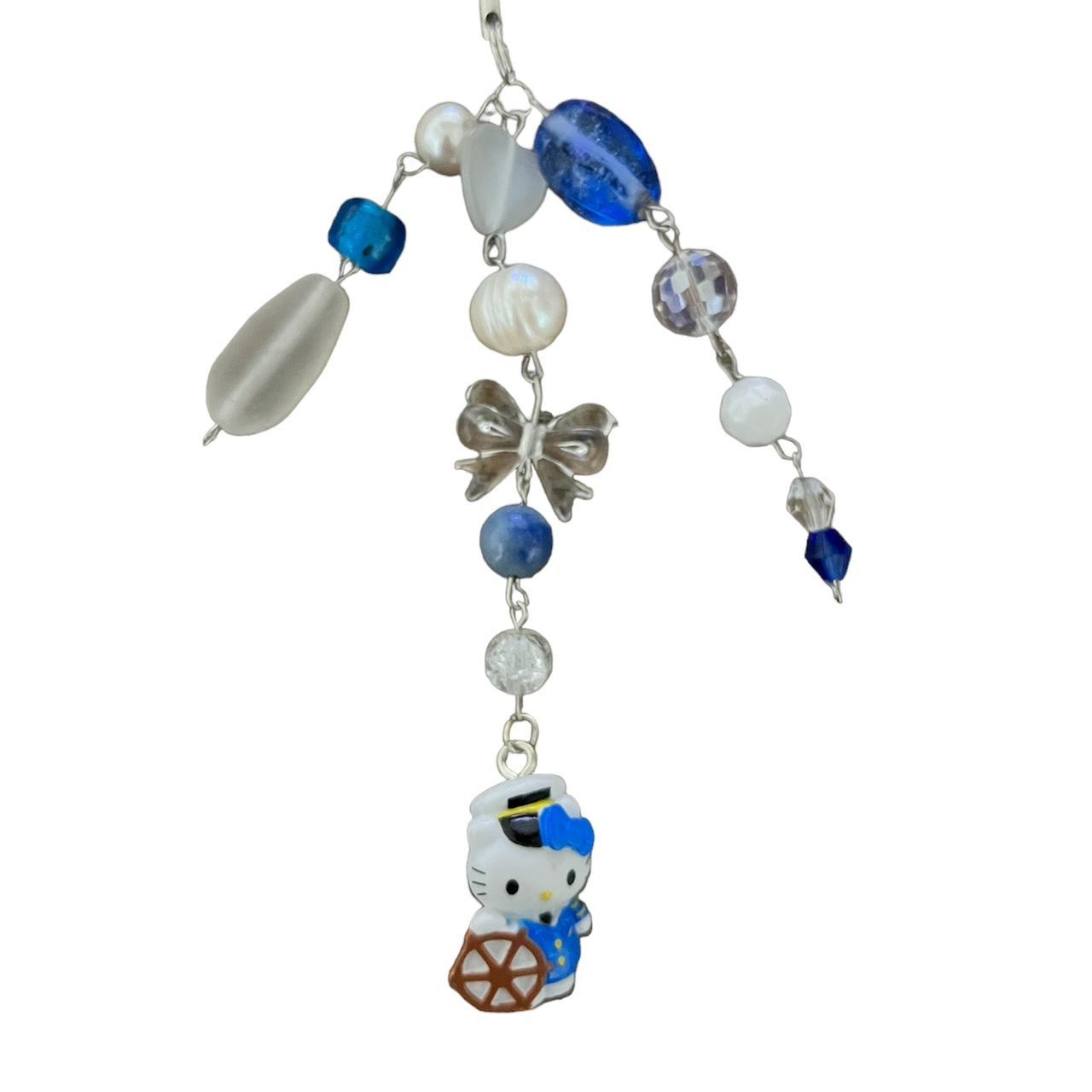 Sanrio hello kitty inspired phone charm ships same... - Depop