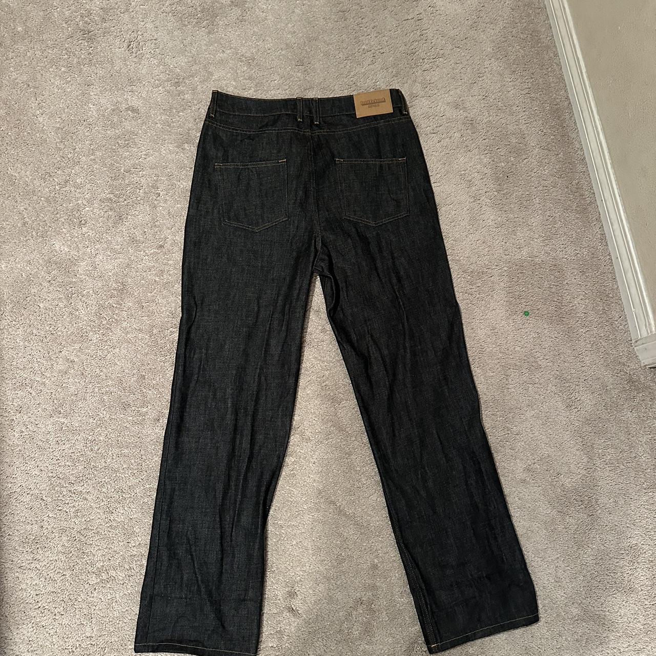 Rare green/black badfriend Jeans Good condition - Depop