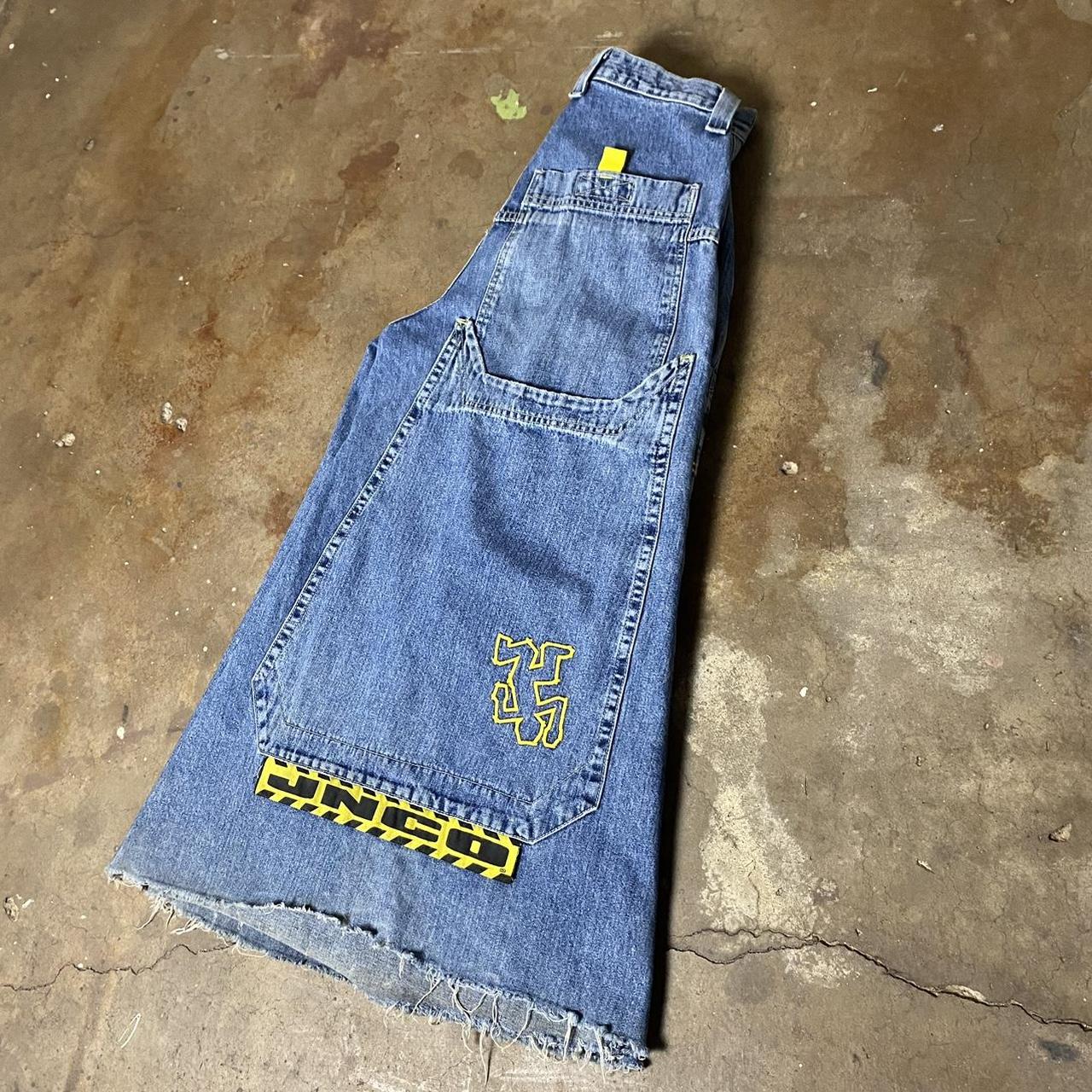 90s Jnco Crime Scene Baggy Skater Jeans Insanely Depop