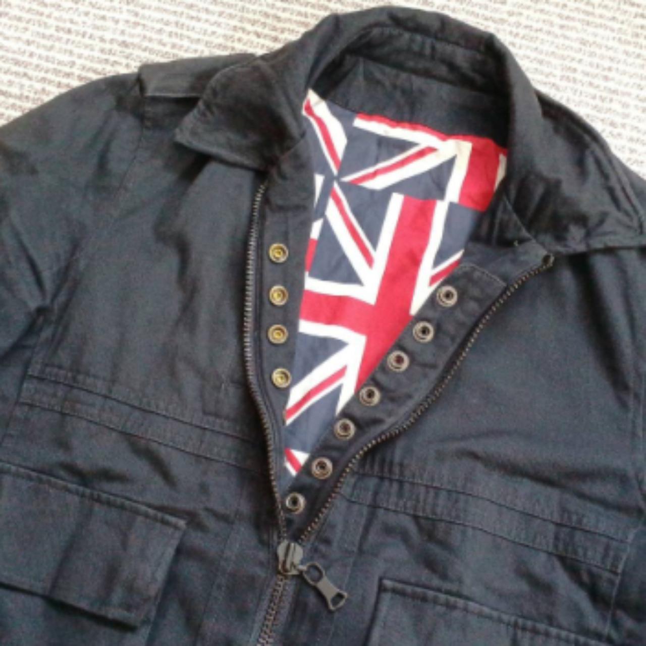 Semantic designs English flag jacket Size M great... - Depop