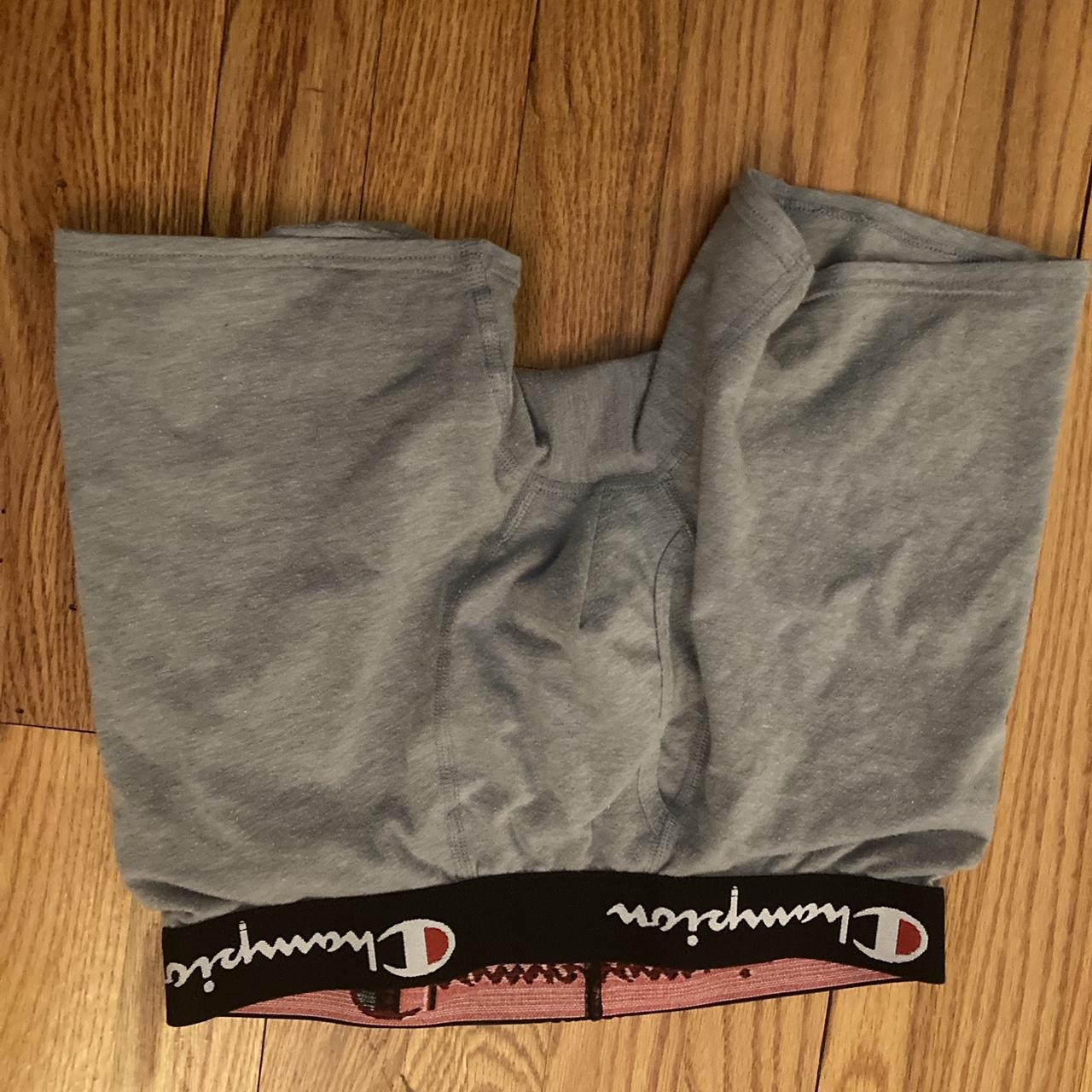 Champion Men's Grey Boxers-and-briefs | Depop