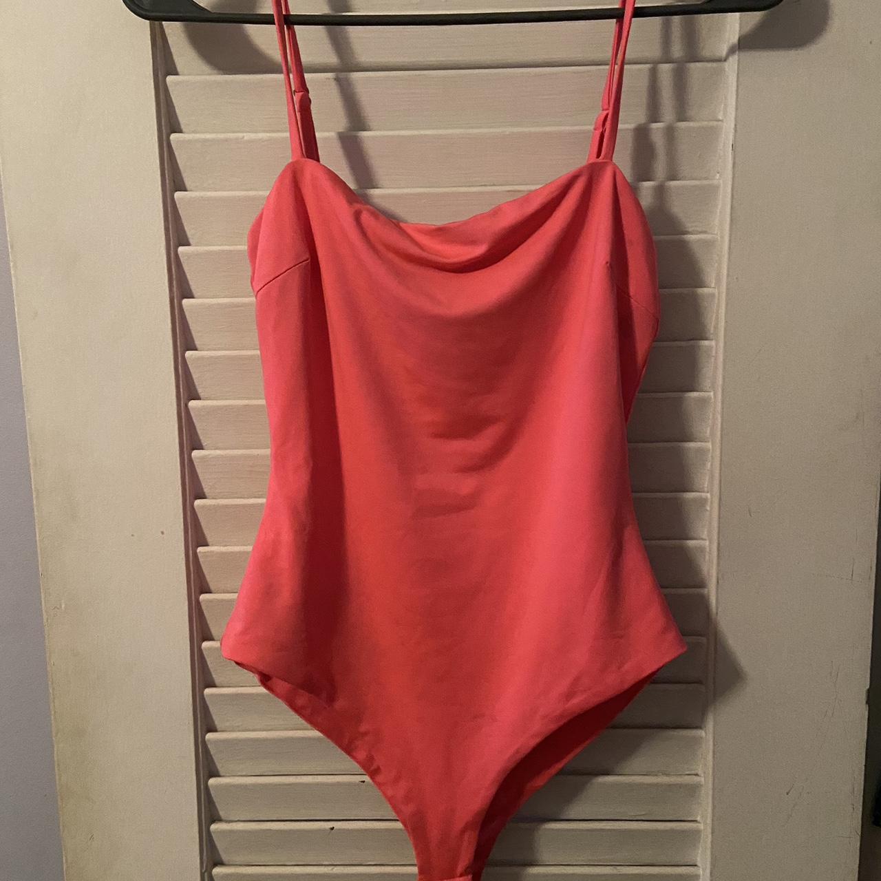 Bright pink princess Polly body suit, could fit... - Depop