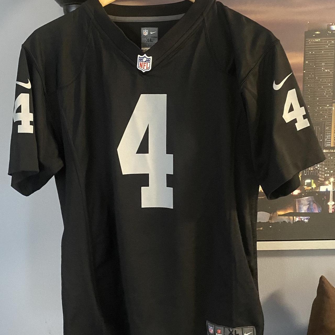 Authentic Nike Las Vegas Raiders Derek Carr Jersey... - Depop