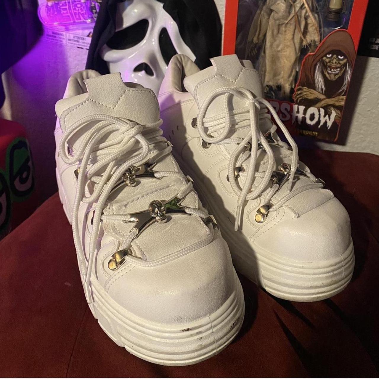 repop** koi footwear new rock shoes-size (5.5)... - Depop