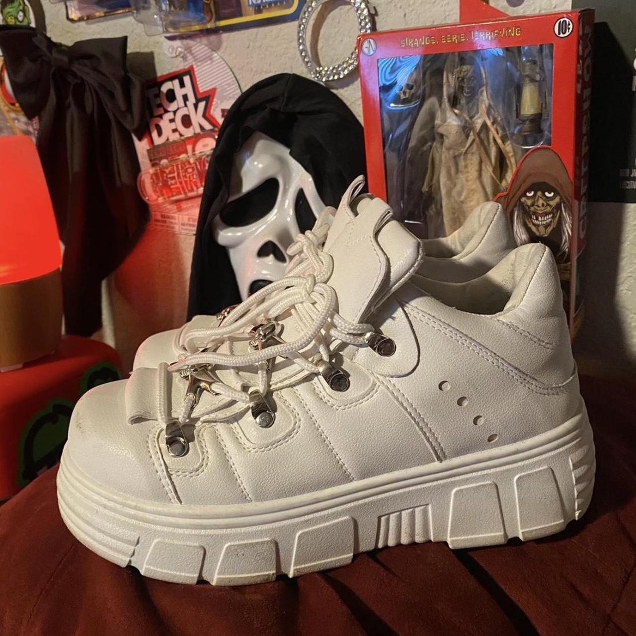 repop** koi footwear new rock shoes-size (5.5)... - Depop