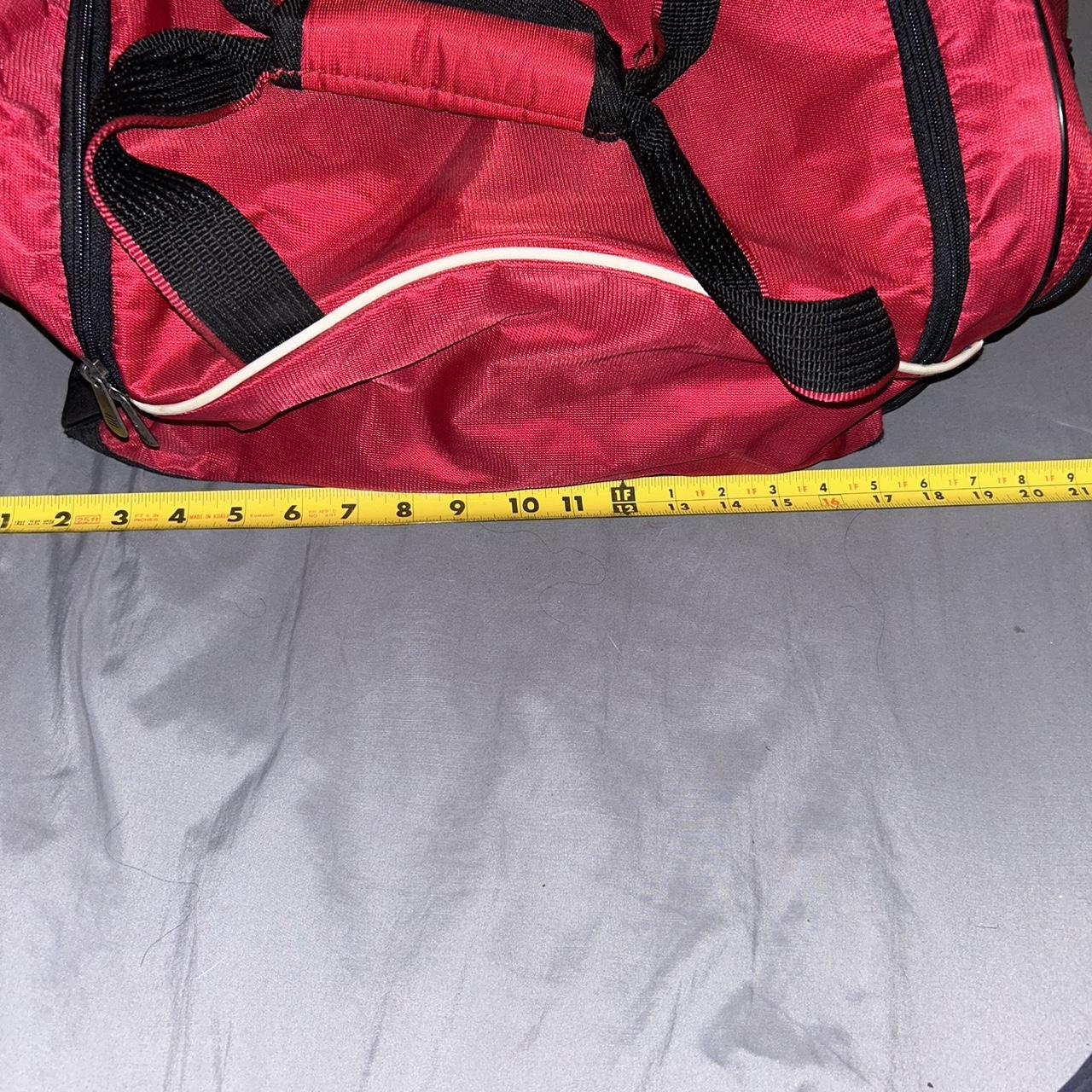 Y2k nike gym bag red 20in long Msg before purchase... - Depop