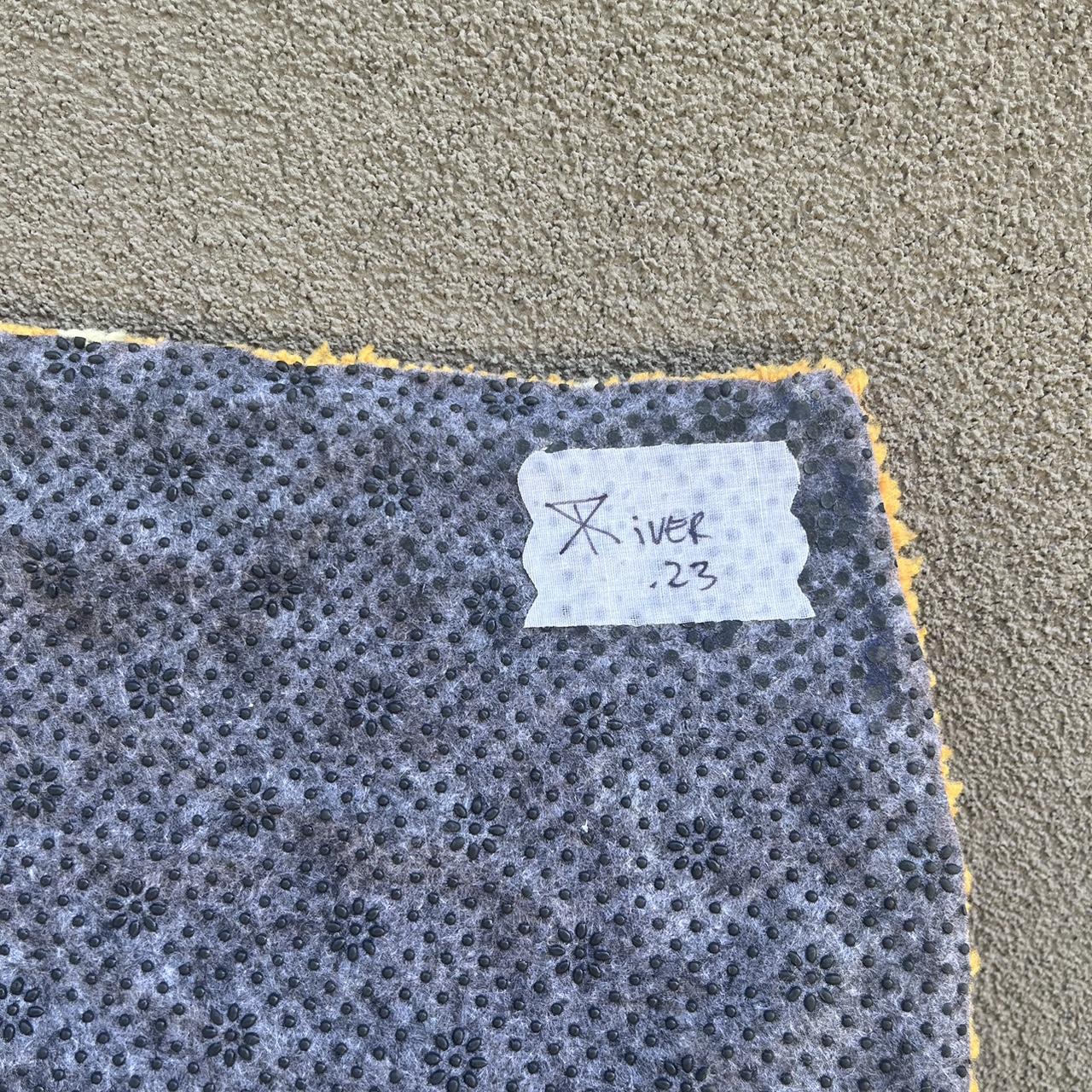 Orange Slice rug Inverted ‘FRESH’ Backed with non slip - Depop