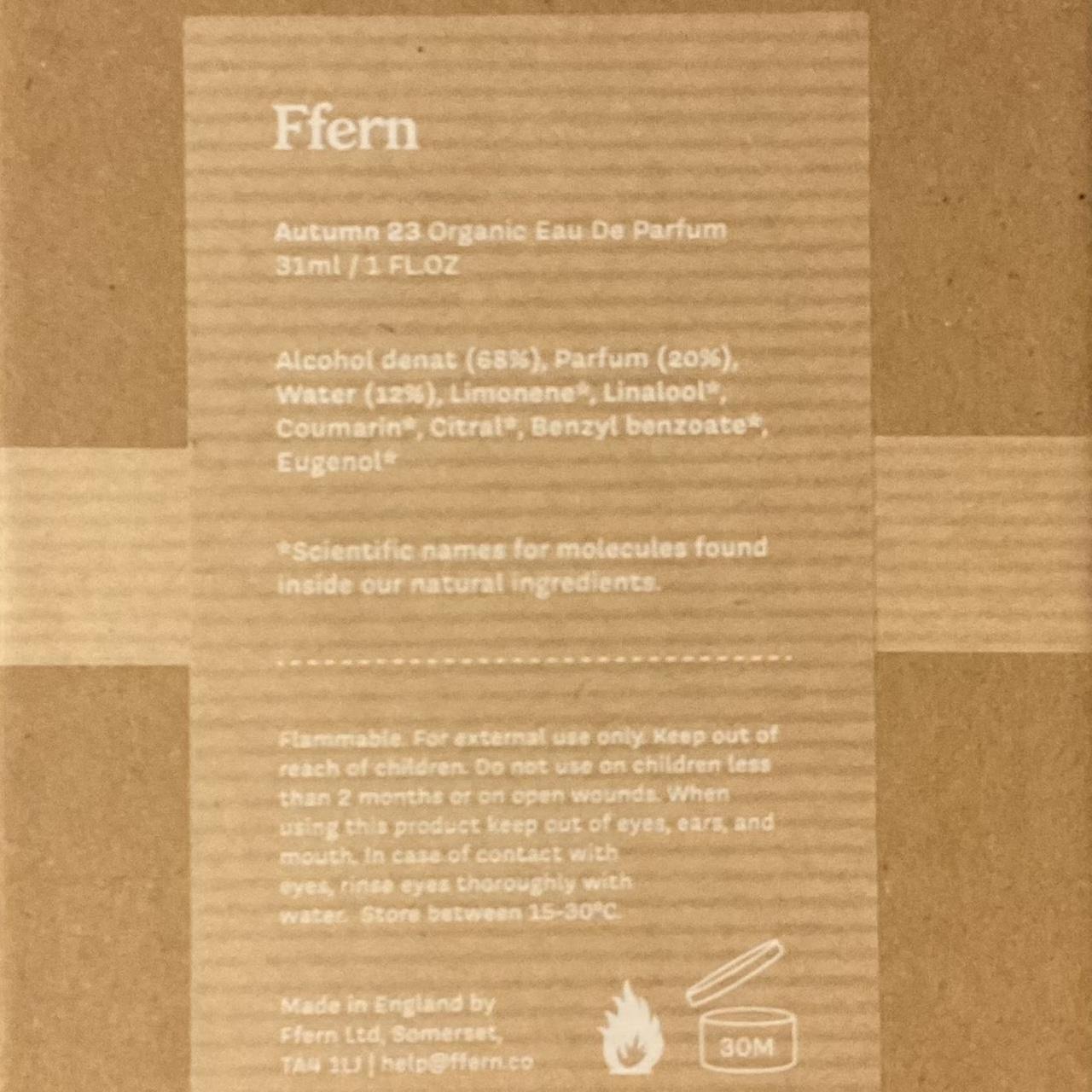 Exclusive Autumn 23 Ffern perfume completely new and... - Depop