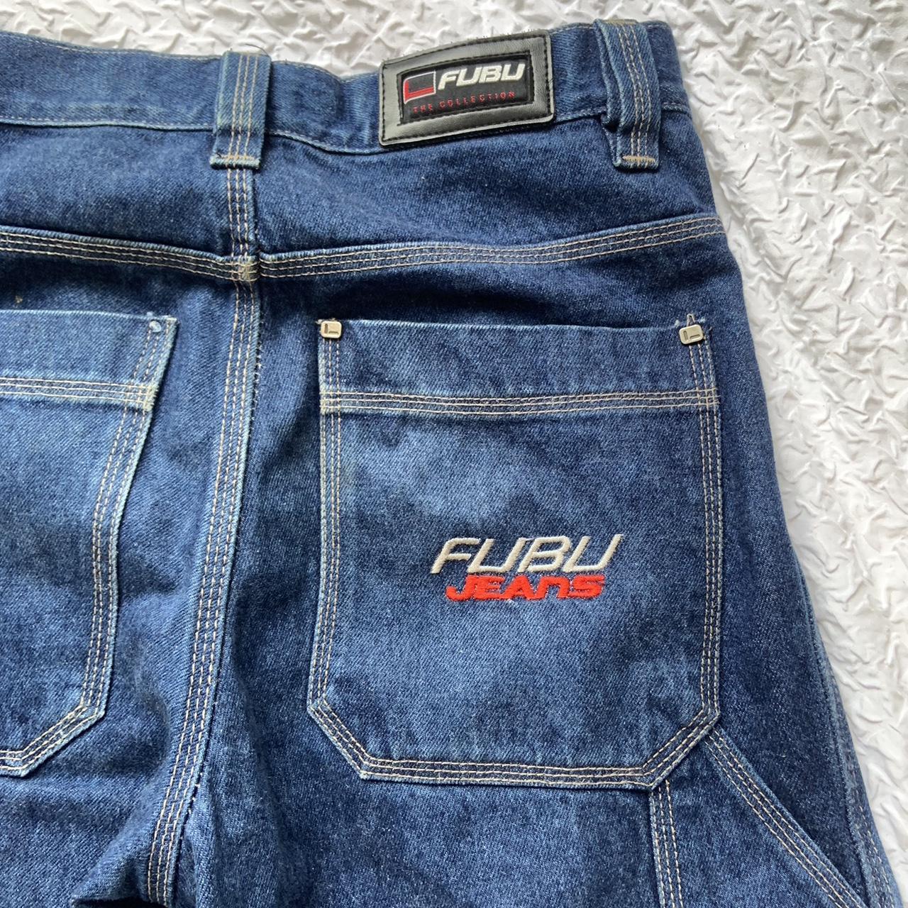 Vintage Rare Fubu Skate Baggy Jeans No flaws Size... - Depop