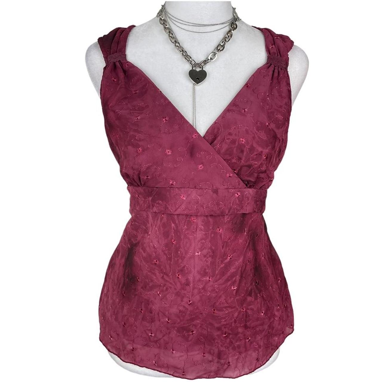 Vintage 90s fairy top 90s Vanity tank top with... - Depop