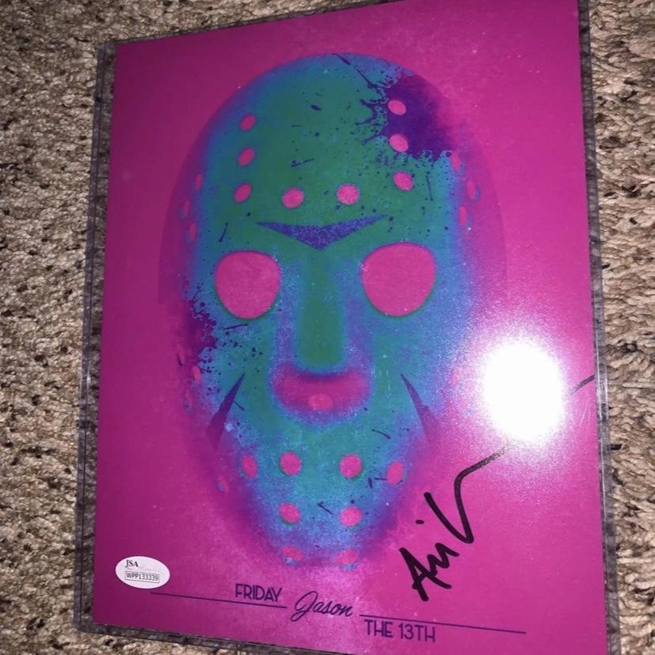 Jason voorhees autograph Ari Lehman autograph JSA... - Depop