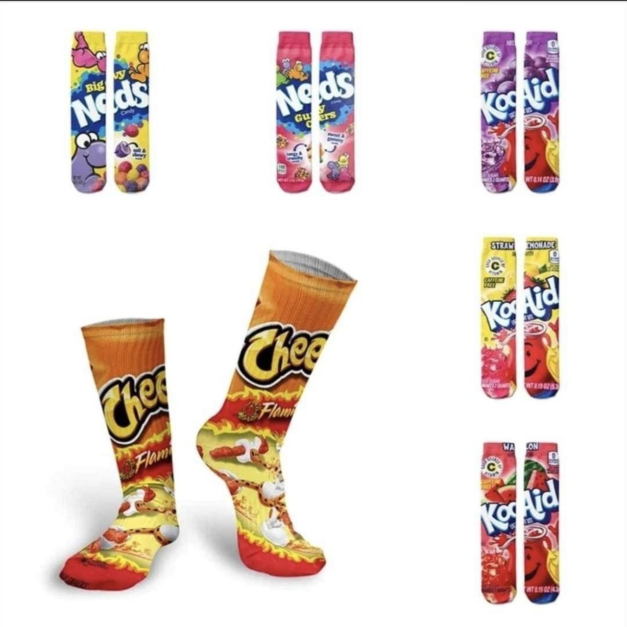 Cheetos Party Bag Socks Sealed in Plastic One... | Depop