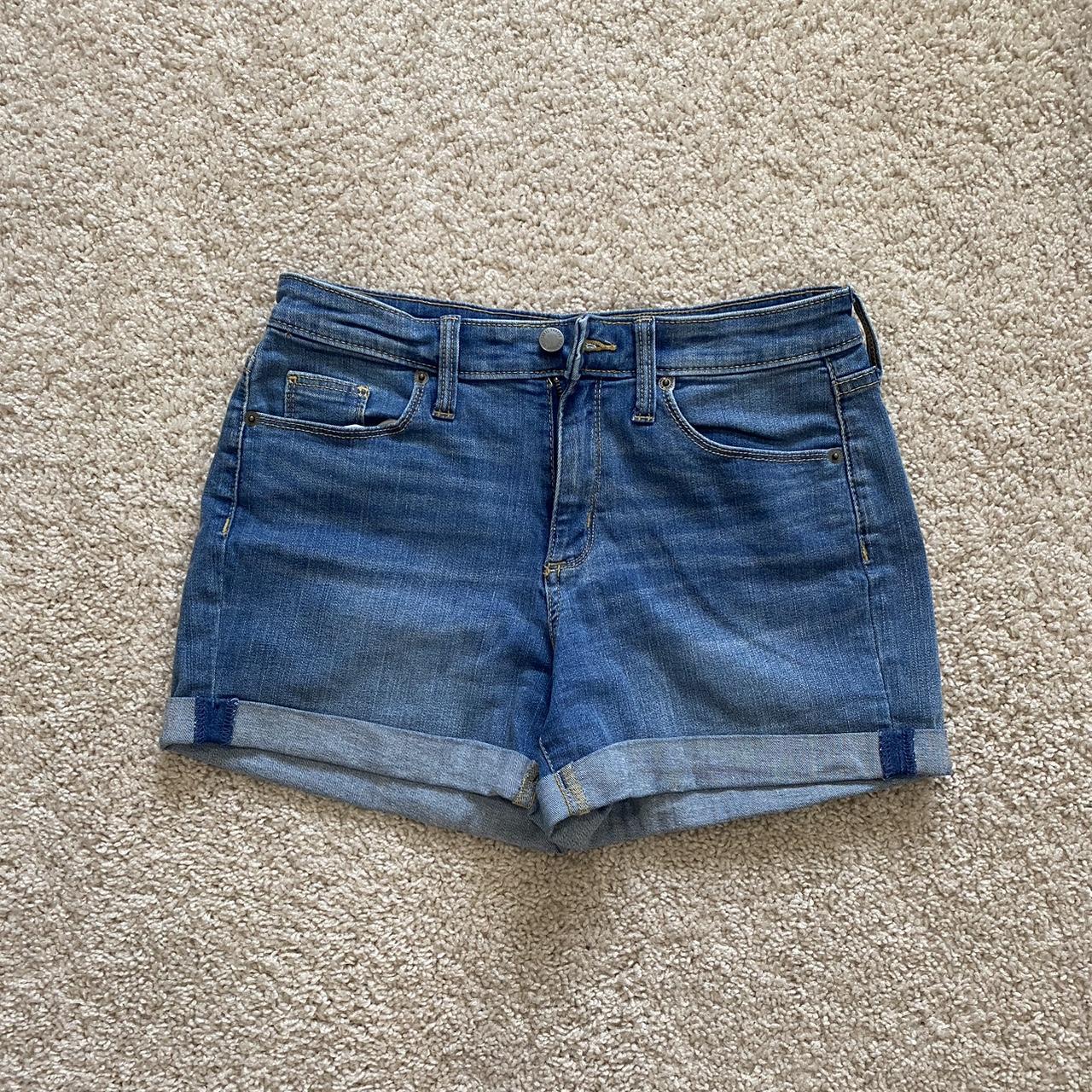 Women’s high rise denim shorts Universal Thread -... - Depop