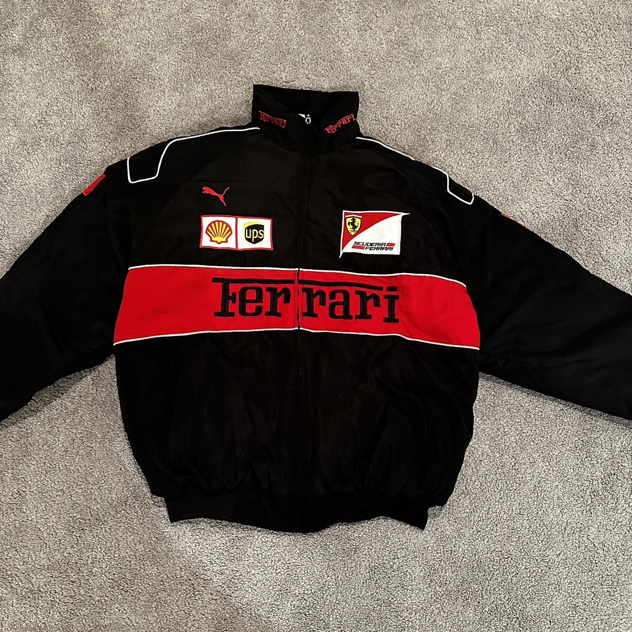 Ferrari Racing Jacket Never Worn *MESSAGE BEFORE... - Depop