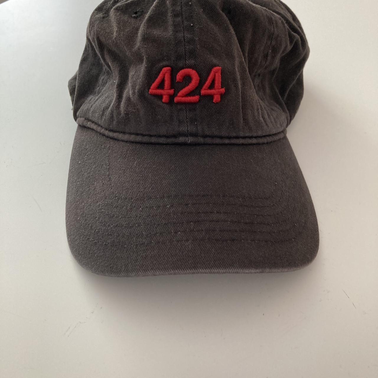 FOURTWOFOUR Women's Black Hat | Depop