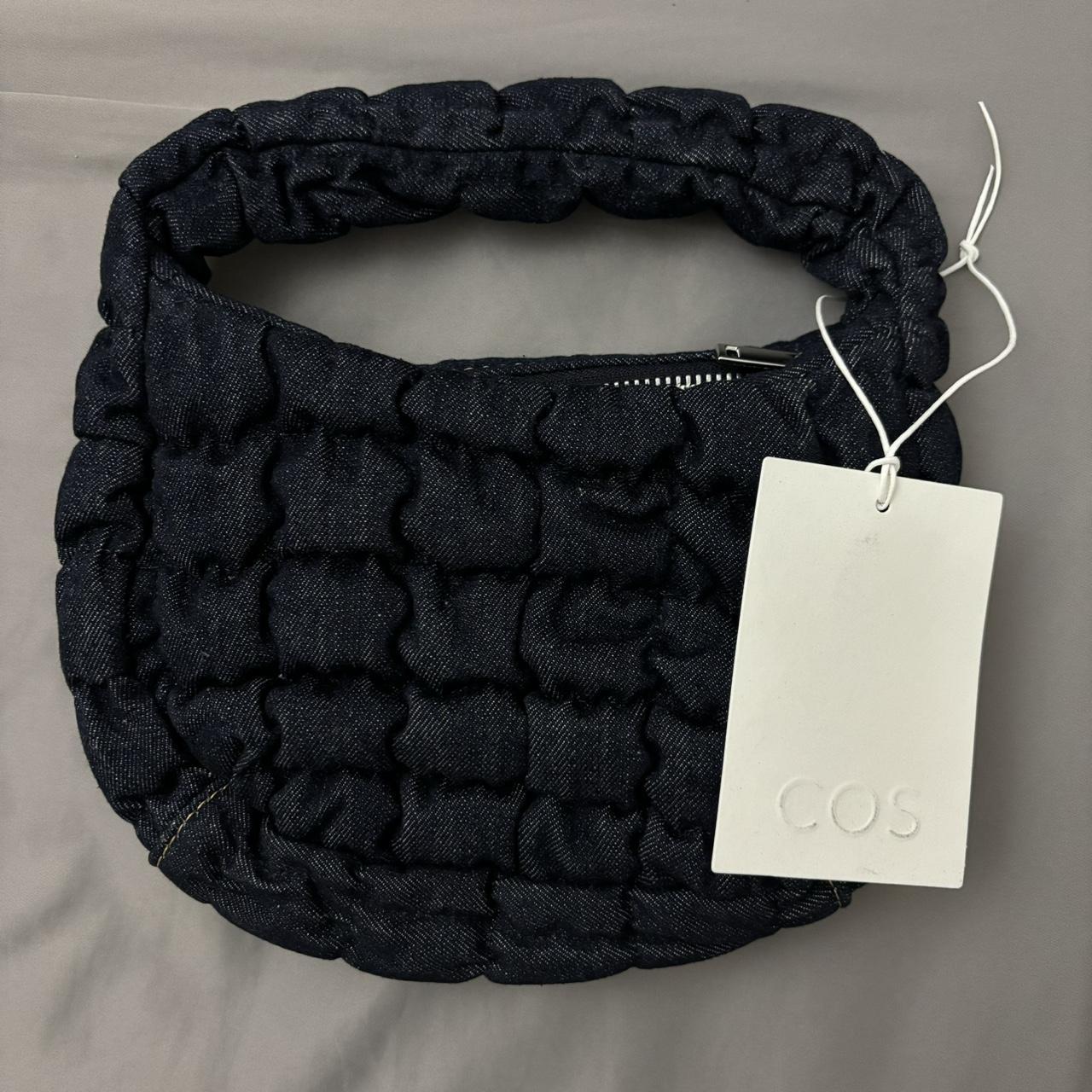 COS denim micro quilted bag brand new with tags,... - Depop