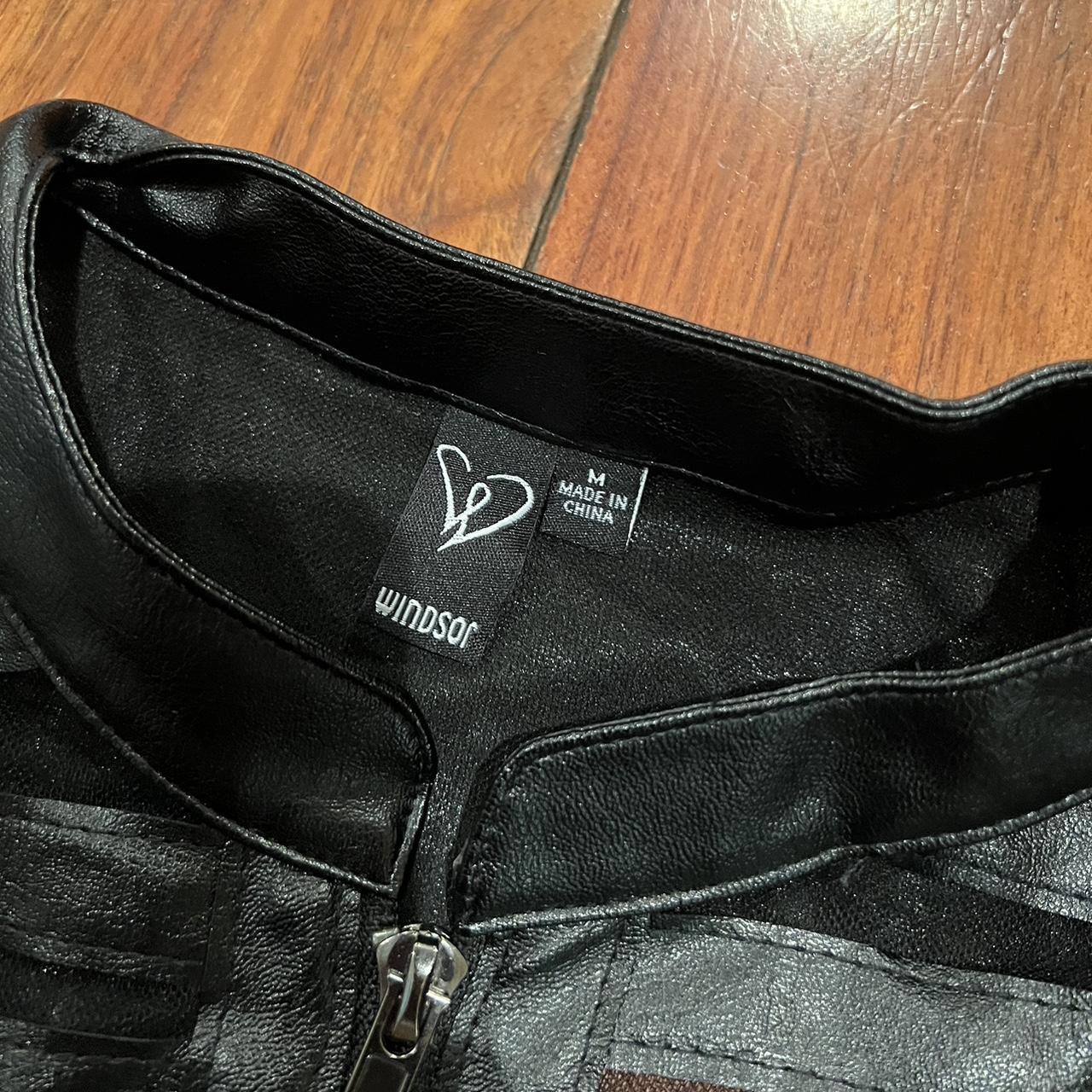 Windsor mesh striped jacket - Depop