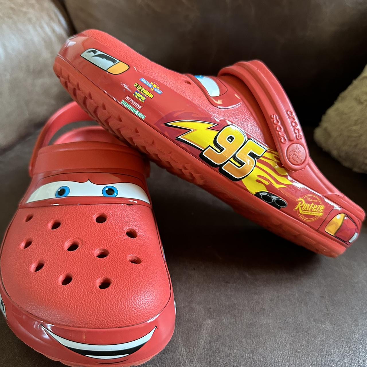 Crocs Men's Red Clogs | Depop