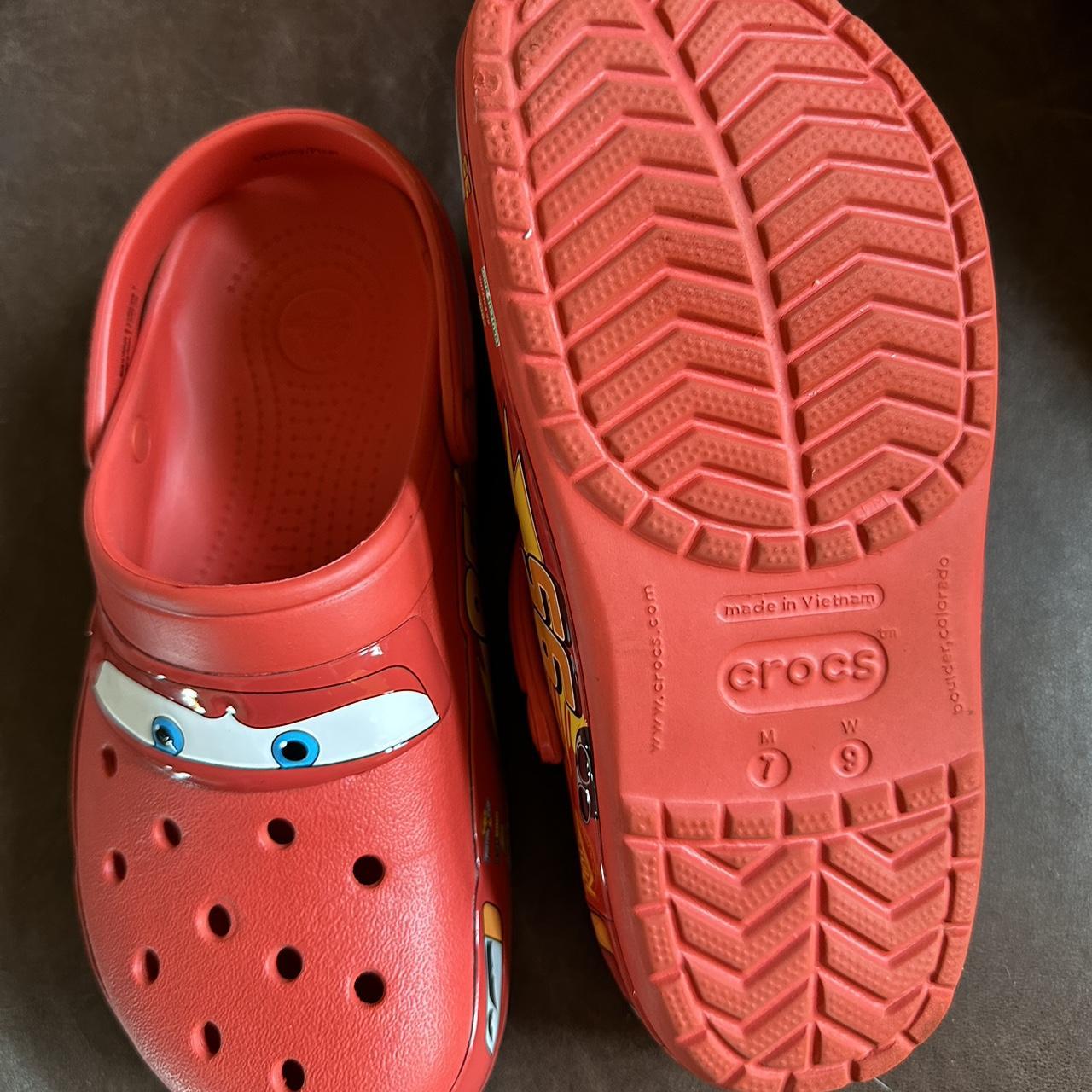 Crocs Men's Red Clogs | Depop