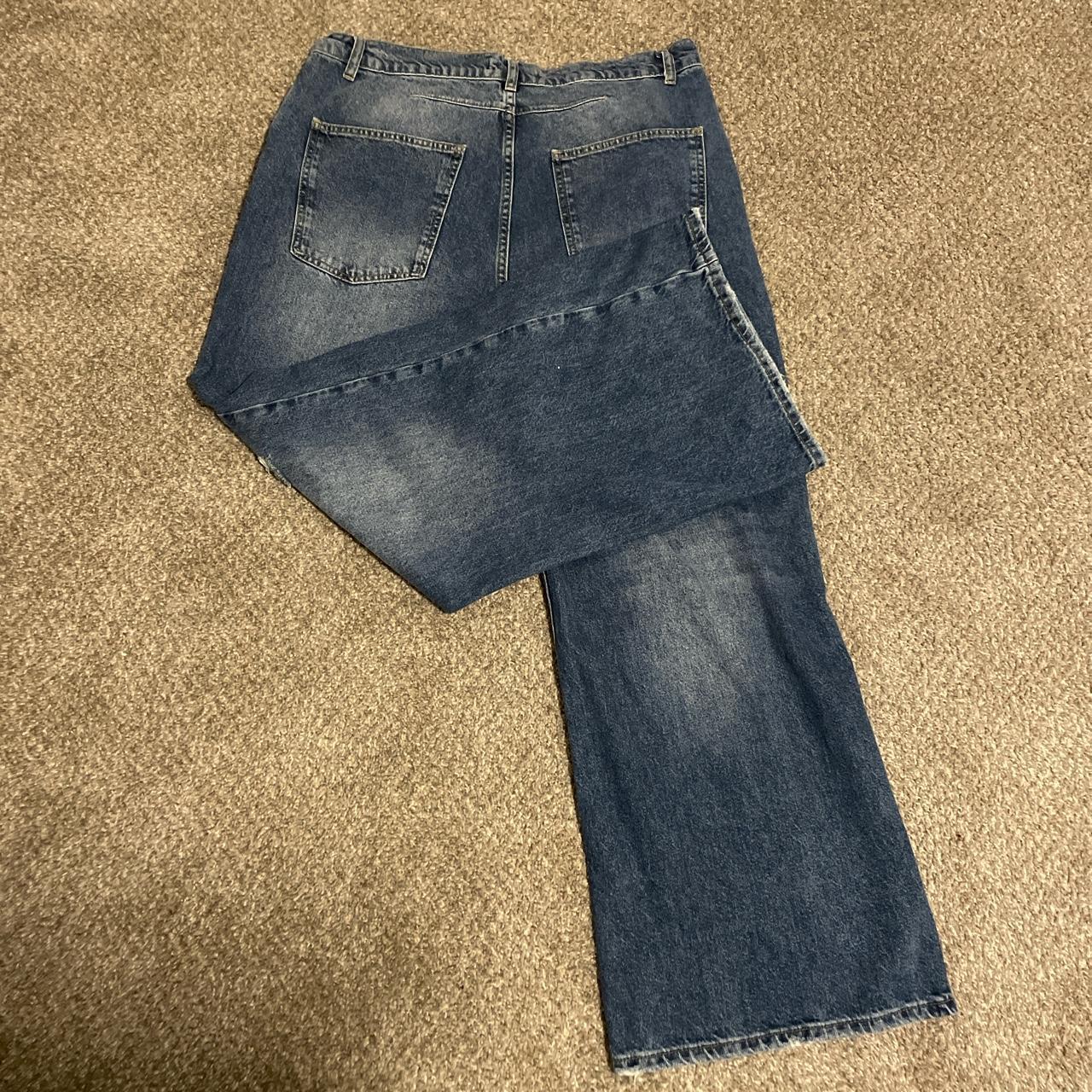 Jaded London Colossal Denim Worn Once #denim #jeans... - Depop