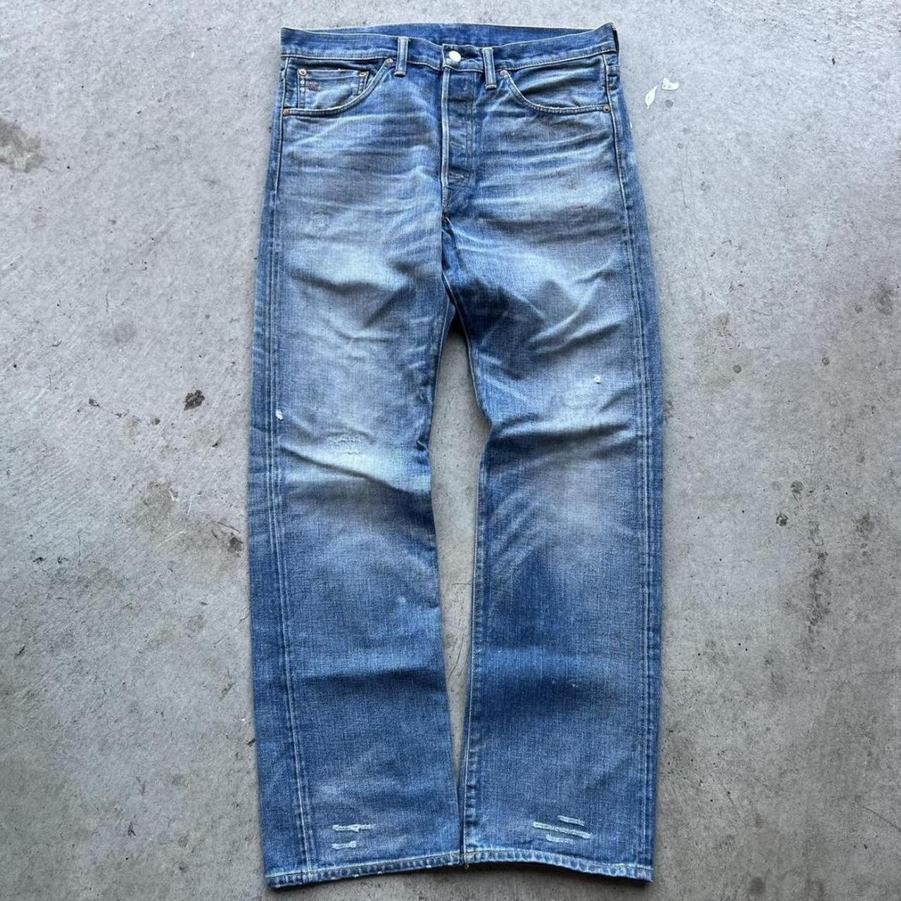 Vintage RRL Selvedge Jeans Super nice light wash... | Depop