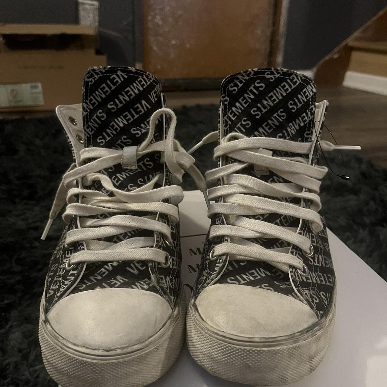 vetements shoes send offers - Depop