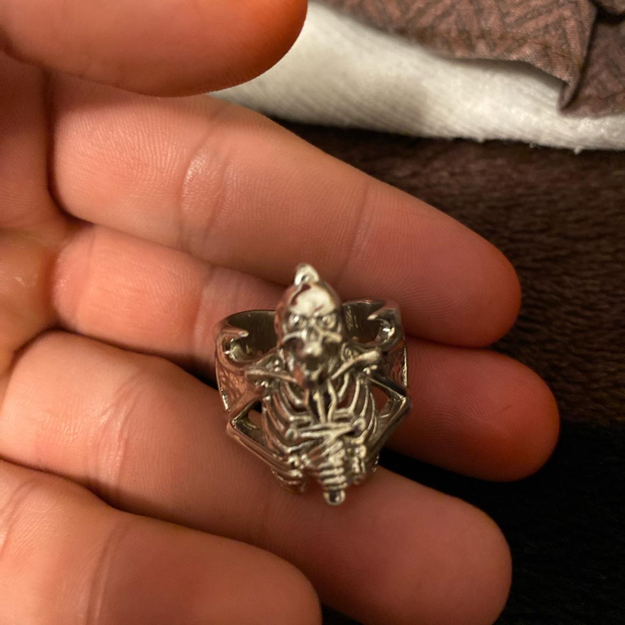 925 silver hard jewelry size 9 - Depop