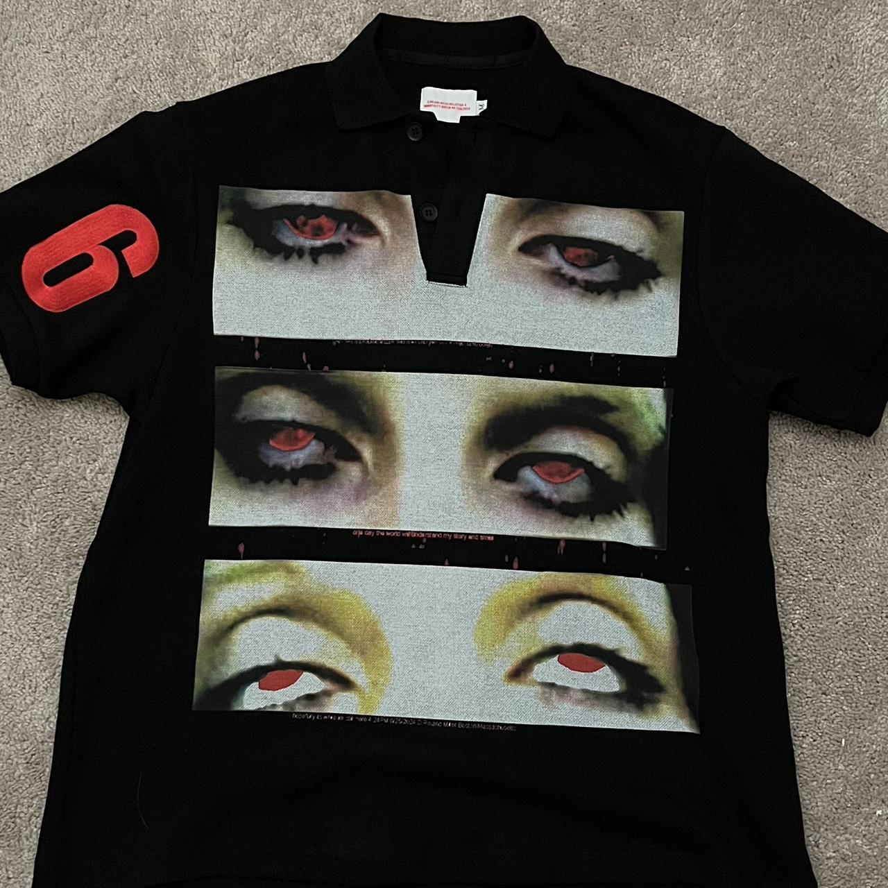 Droland Miller v4 “EASY EYES” POLO size: Medium... | Depop