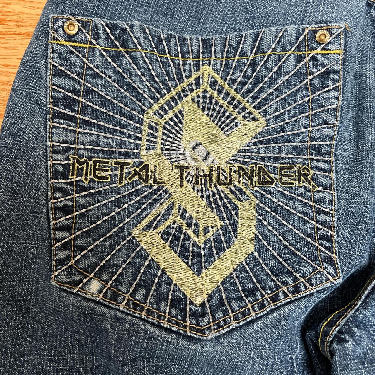 Southpole metal thunder grails insanely baggy... | Depop