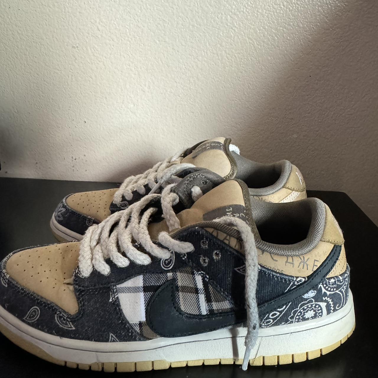 USED NIKE SB DUNK LOW TRAVIS SCOTT comes with box - Depop