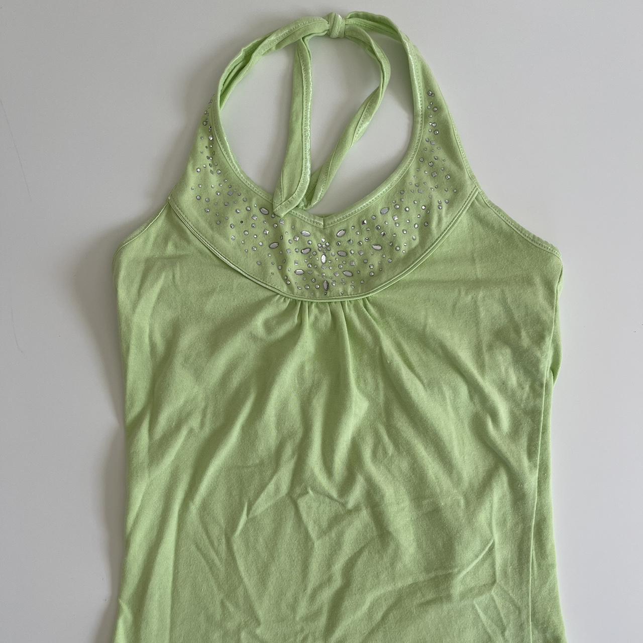 Limited Too Women's Green Shirt | Depop