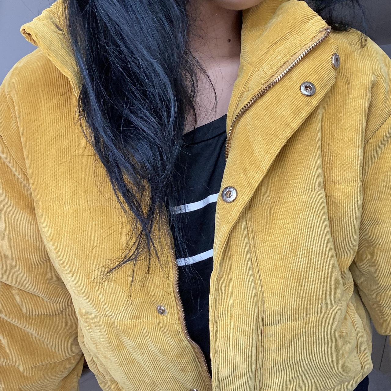 Women's Gold and Yellow Jacket | Depop