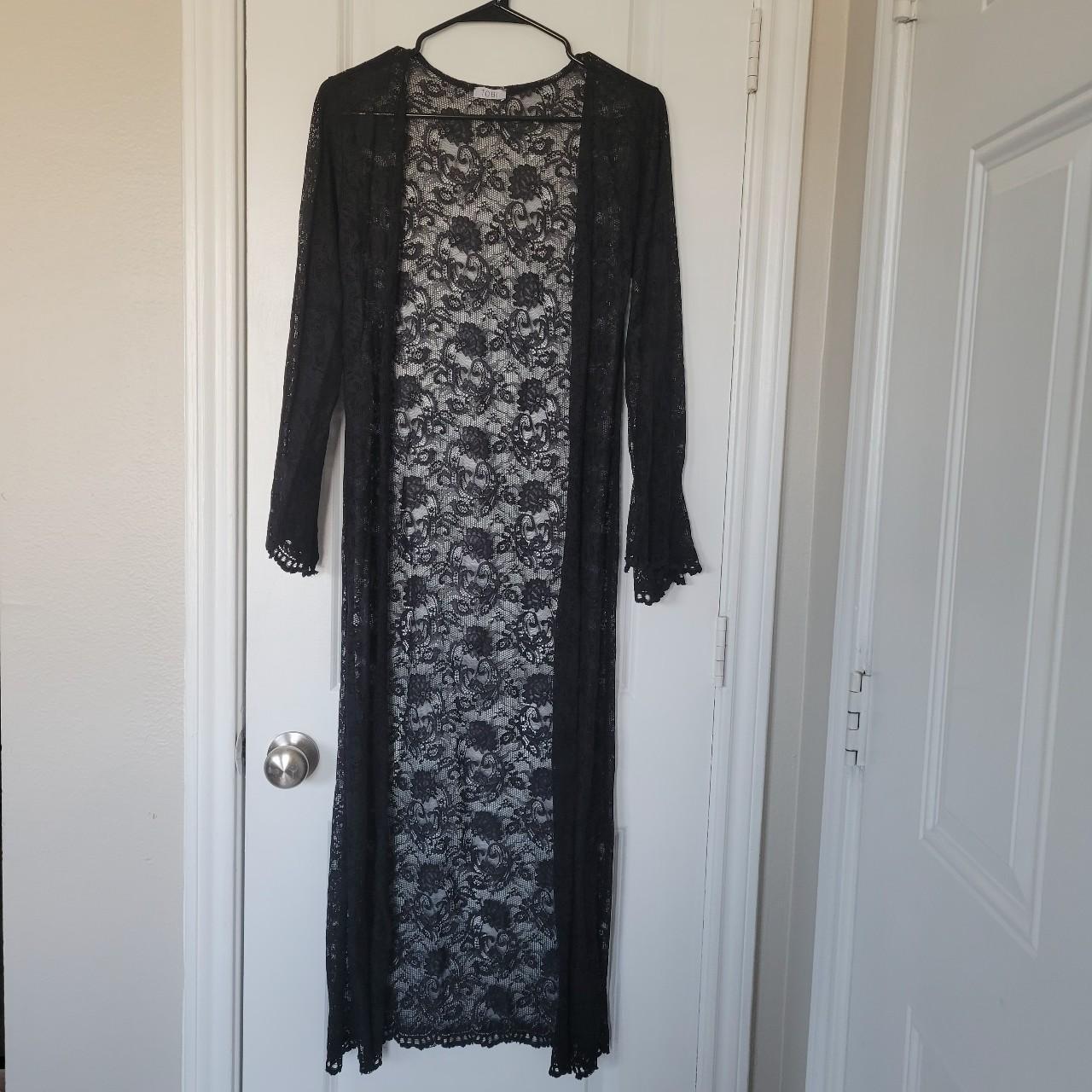 Gothic shawl/cardigan by 🖤 Witch/goth/emo vibes 🖤... - Depop