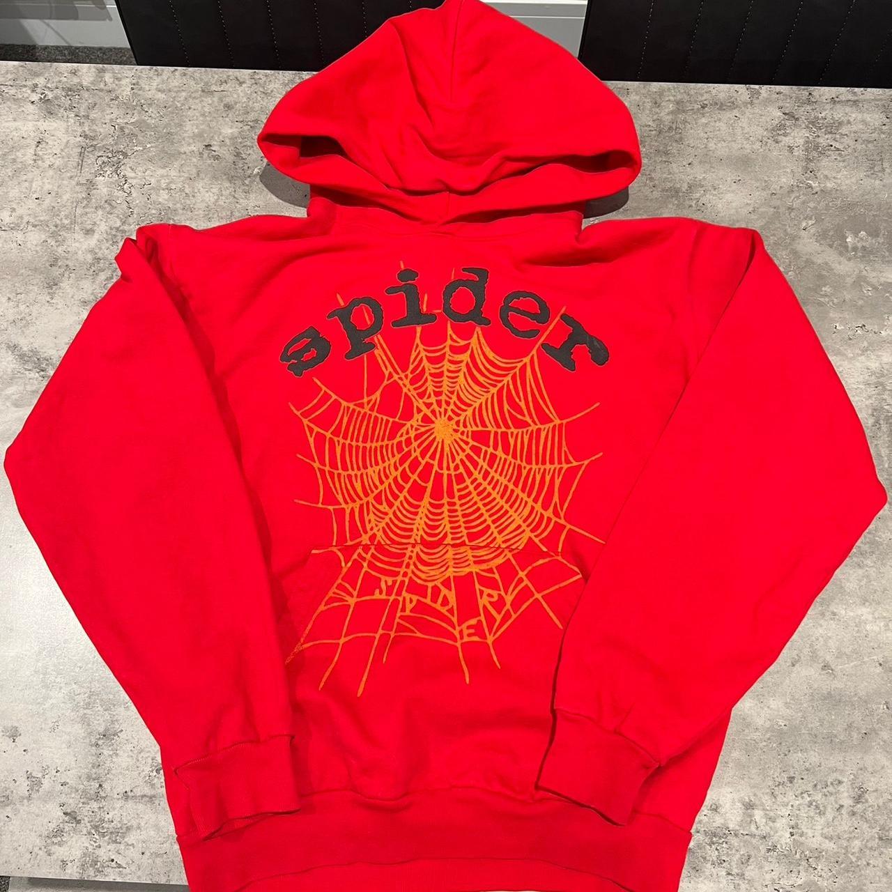 SPIDER WORLDWIDE HOODIE SP5DER WORLDWIDE MESSAGE... - Depop