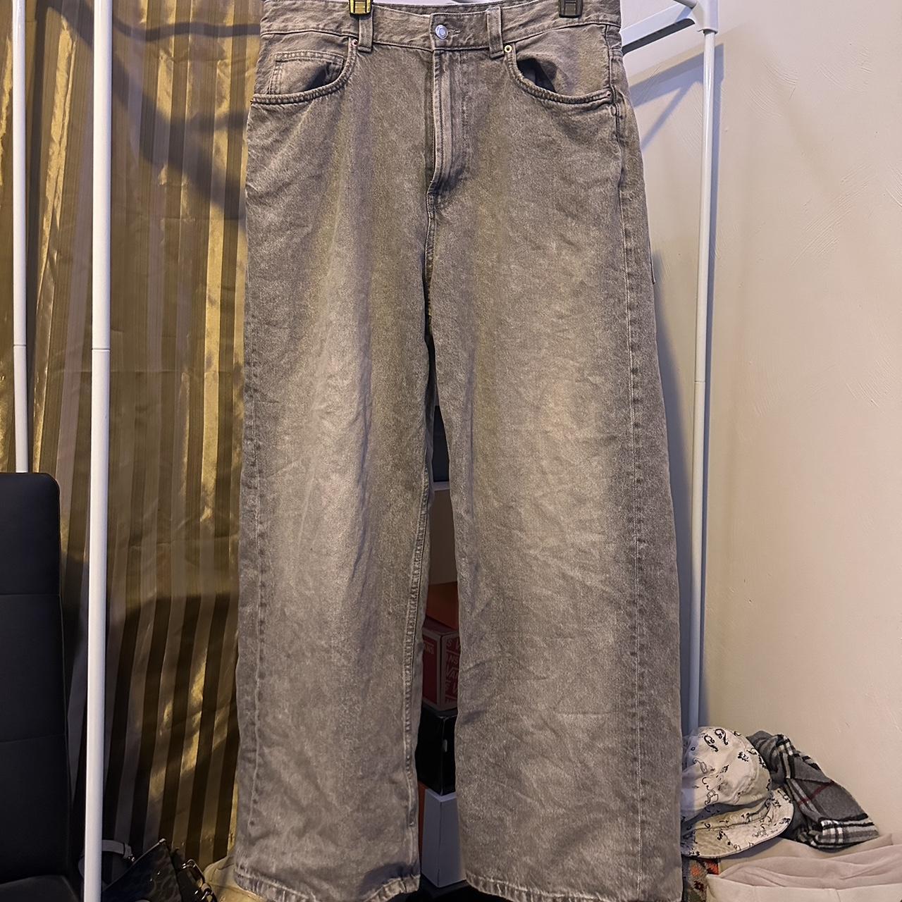 Baggy wide leg denim Super cool wash + comedically... | Depop