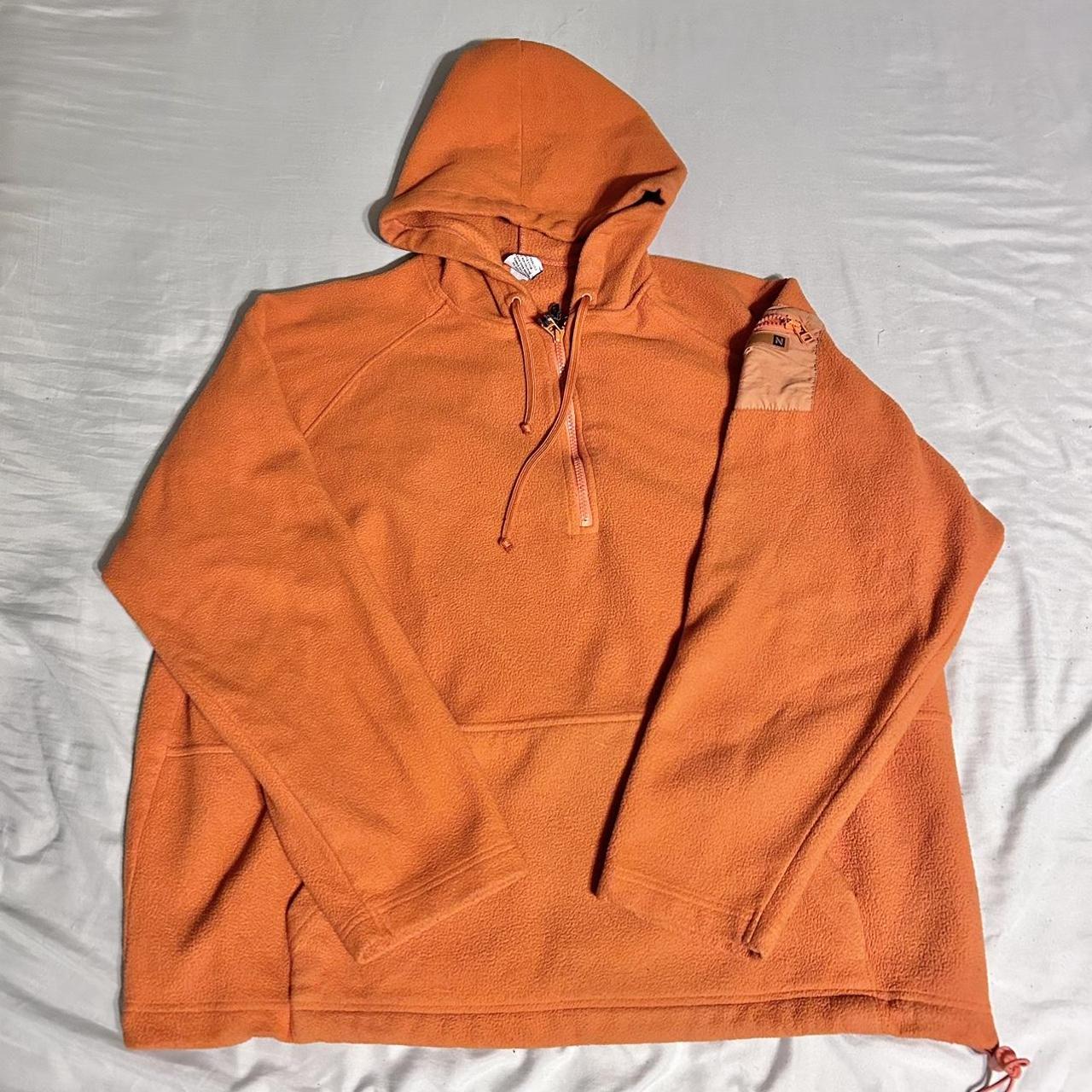 Vintage Old Navy Quarter Zip Fleece Sweatshirt Very Depop