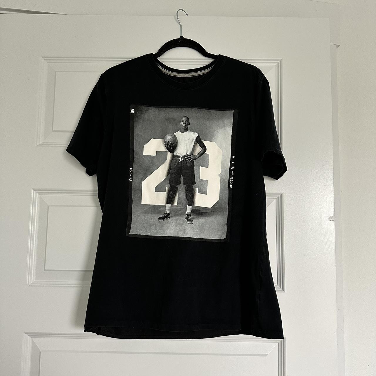 Large Nike Jordan Jumpman Box Logo Dry Fit Tee On a... - Depop