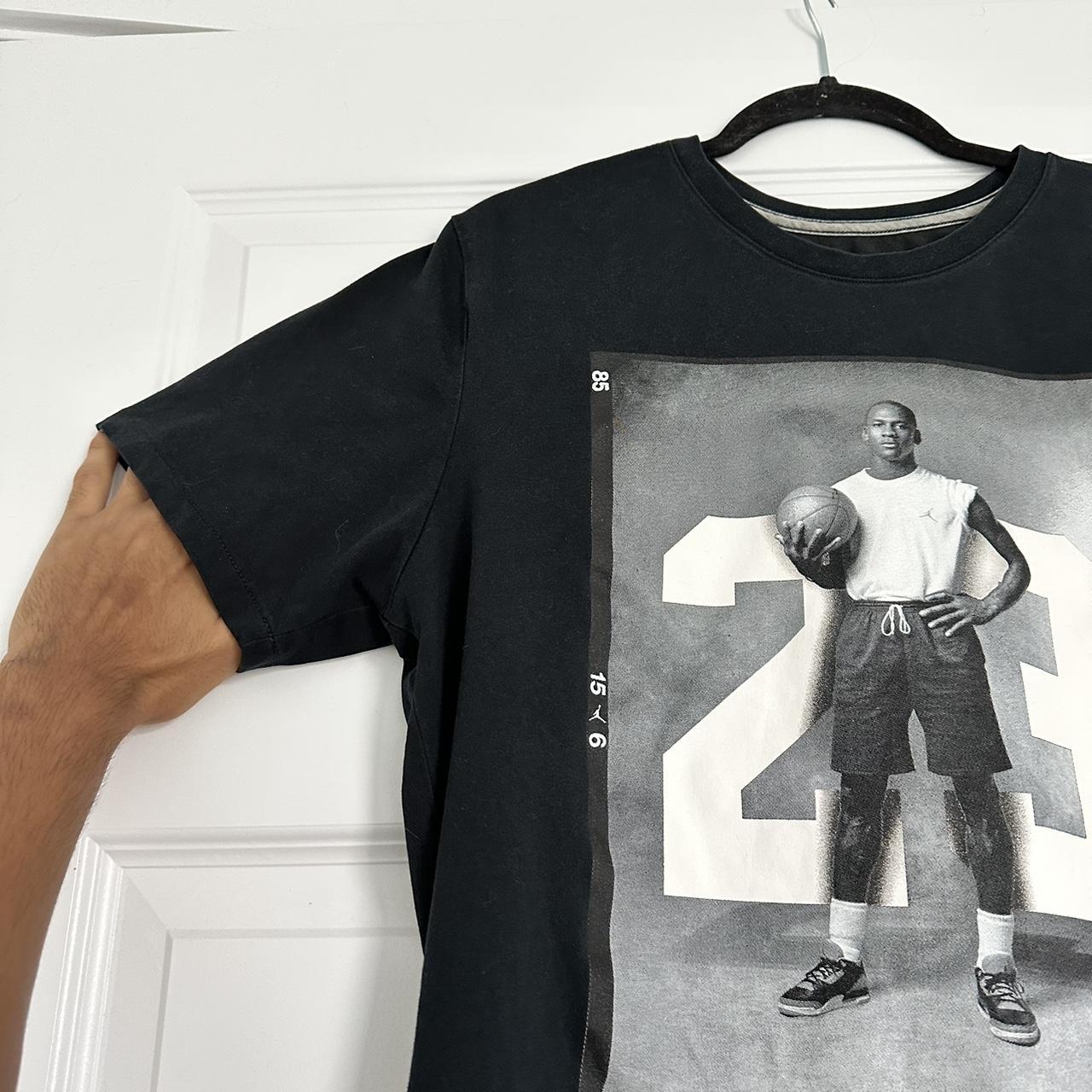 Large Nike Jordan Jumpman Box Logo Dry Fit Tee On a... - Depop