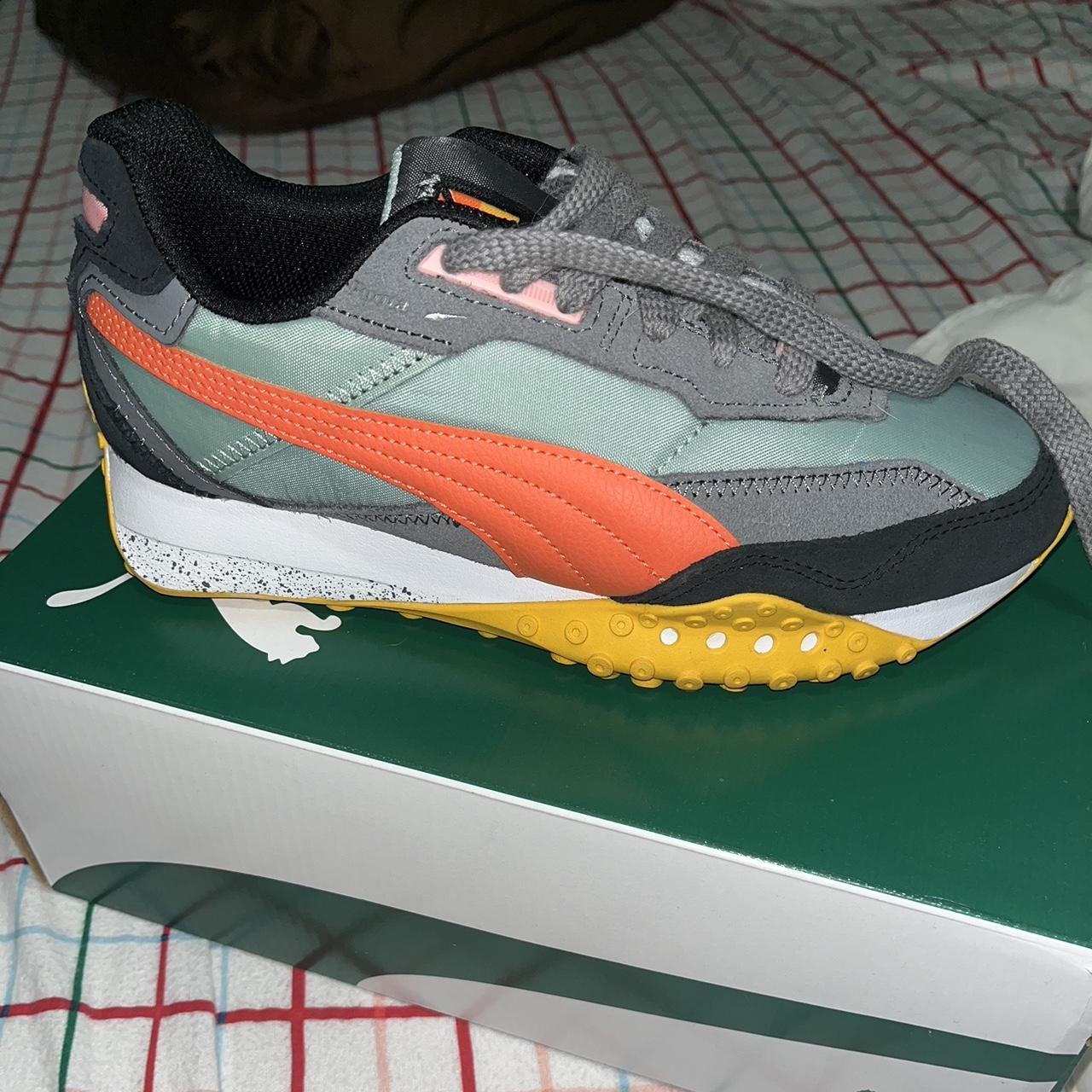 Puma blktop riders in women’s 7 Only worn... - Depop