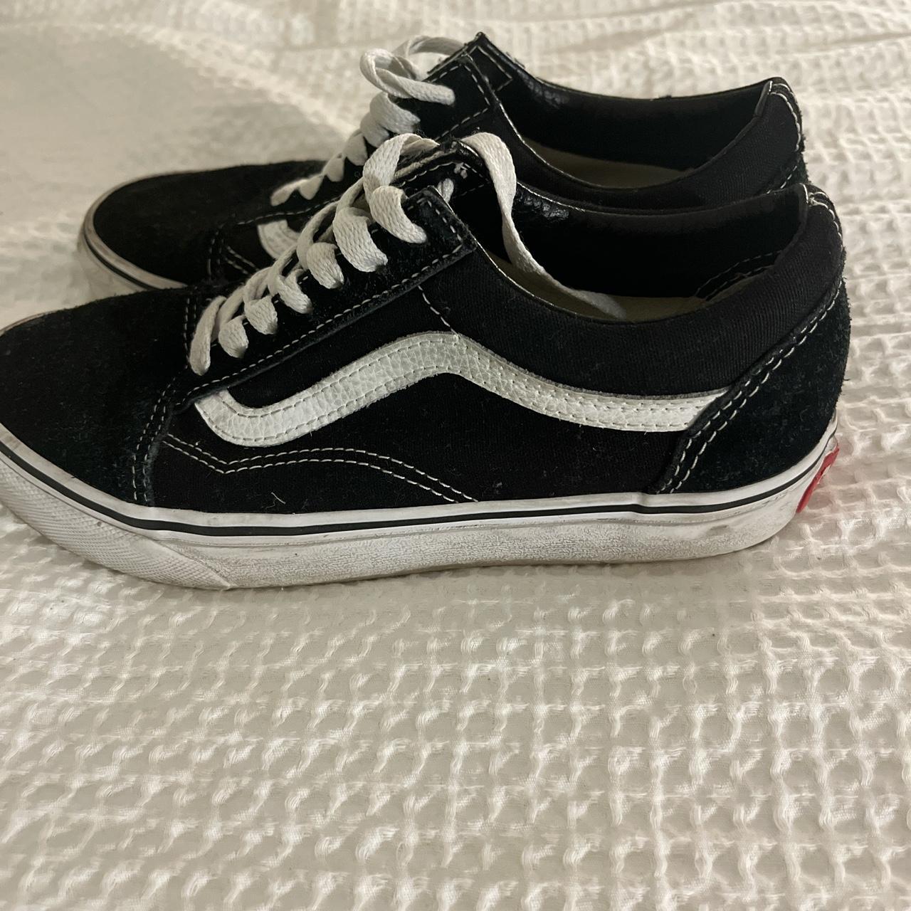 Kids Size 4 Women’s size 5.5 Vans Without Box - Depop