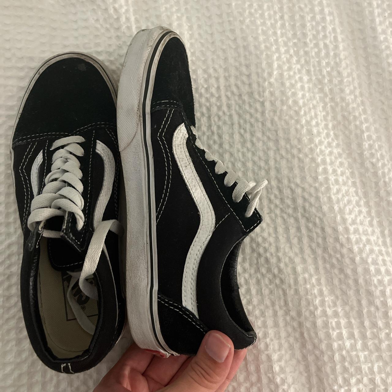 Kids Size 4 Women’s size 5.5 Vans Without Box - Depop