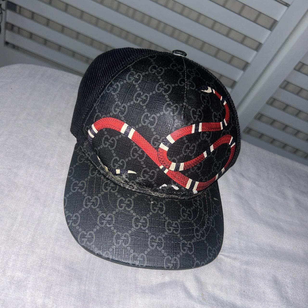 black gucci snake hat make offers (just no stupid... - Depop