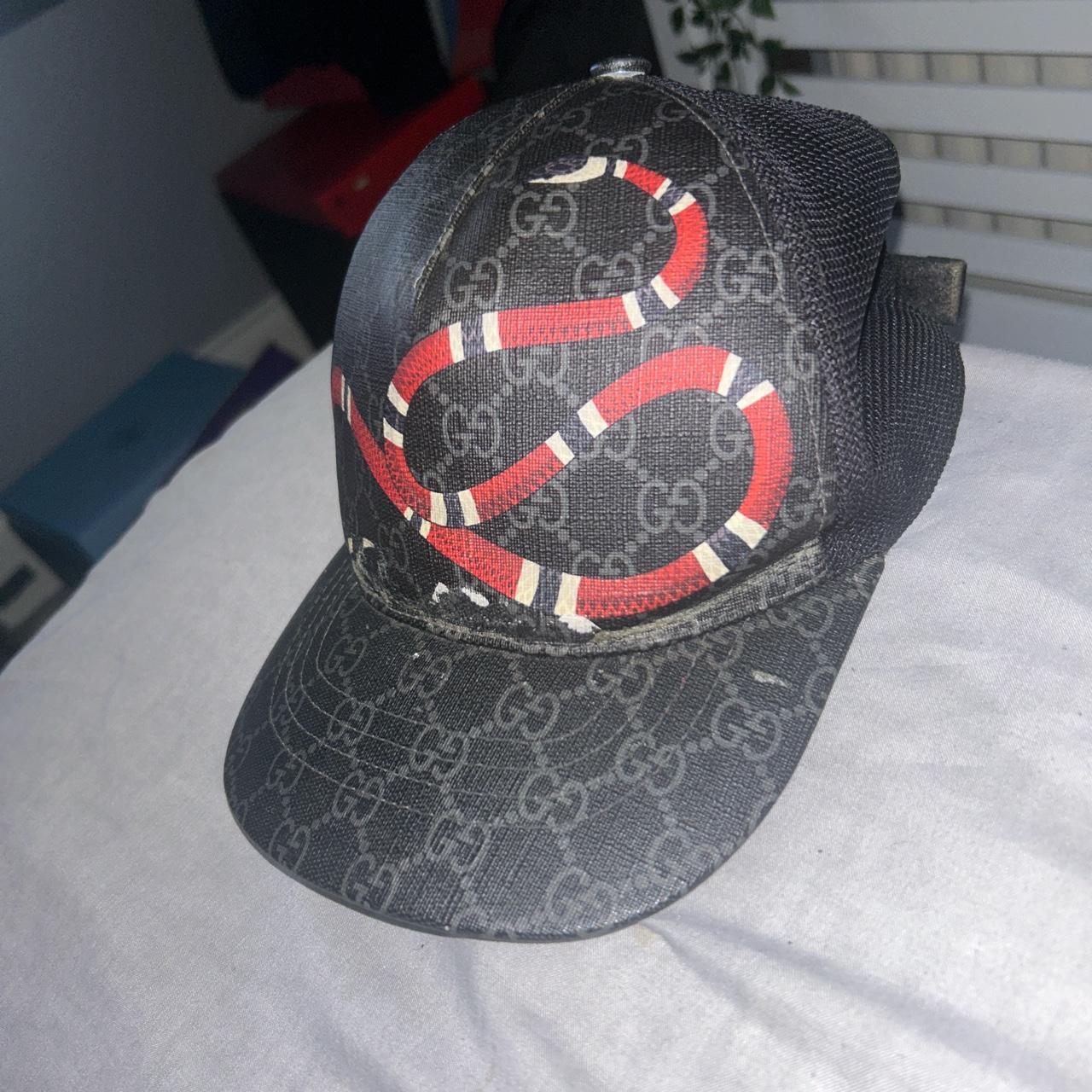 black gucci snake hat make offers (just no stupid... - Depop