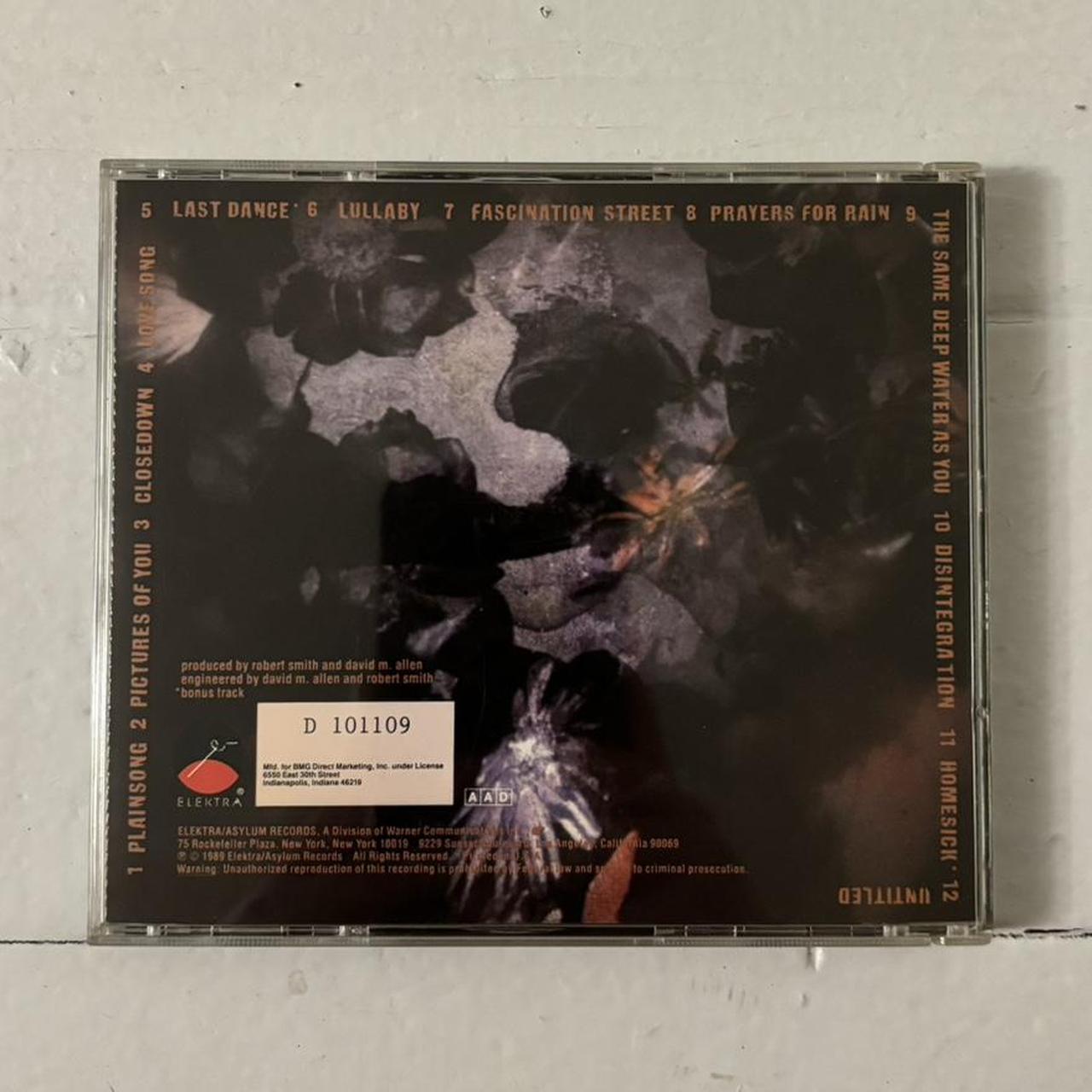 The Cure Disintegration CD (greatest album ever made) - Depop