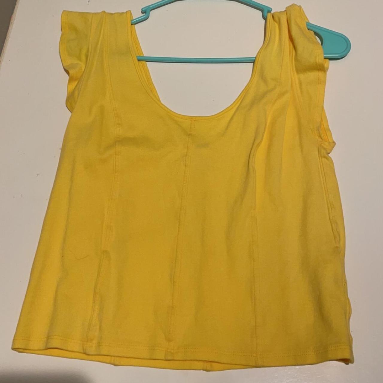 Free People Yellow Top #freepeople #indie #boho - Depop