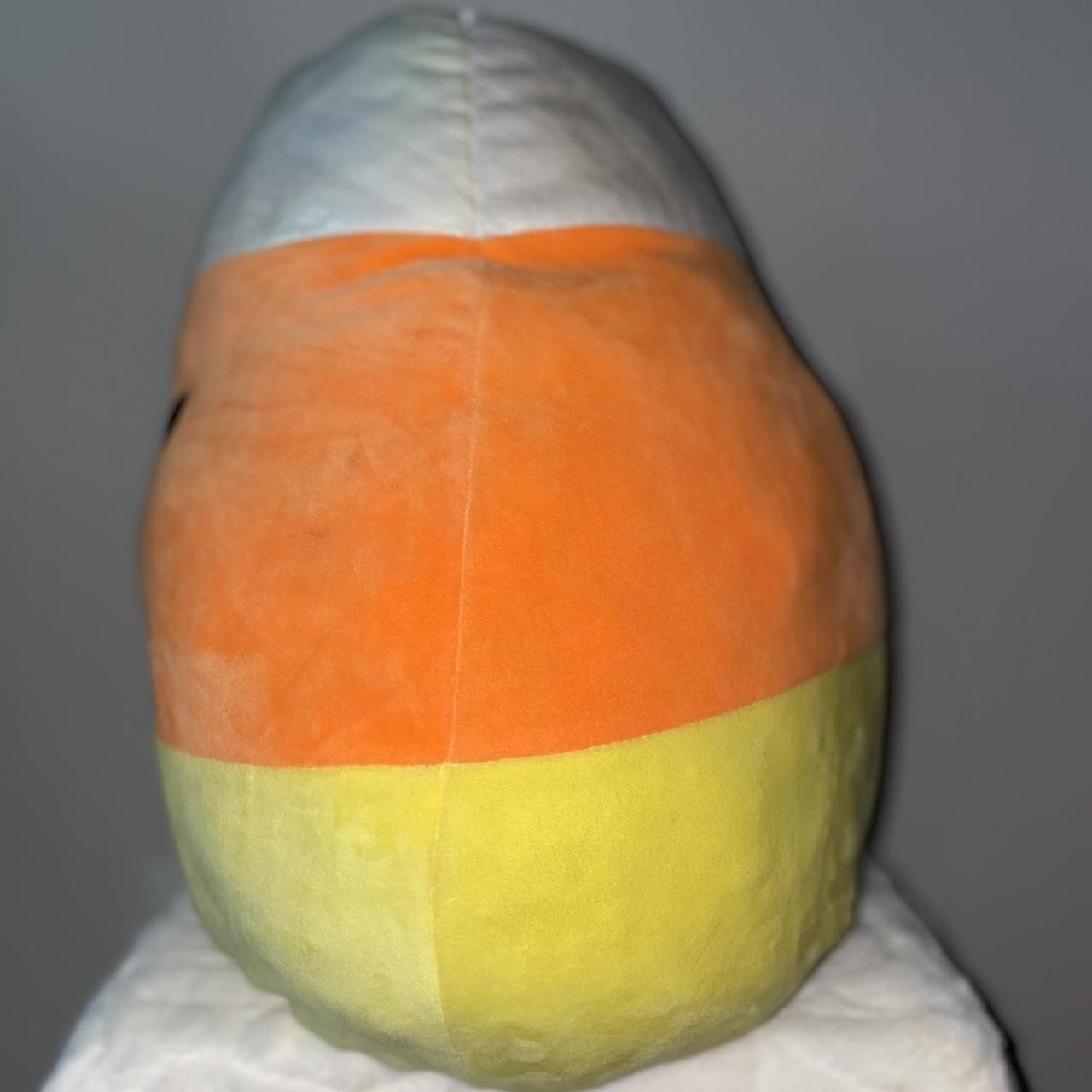 16” and 5” Squishmallow’s ~ Cannon the Candy Corn.... - Depop