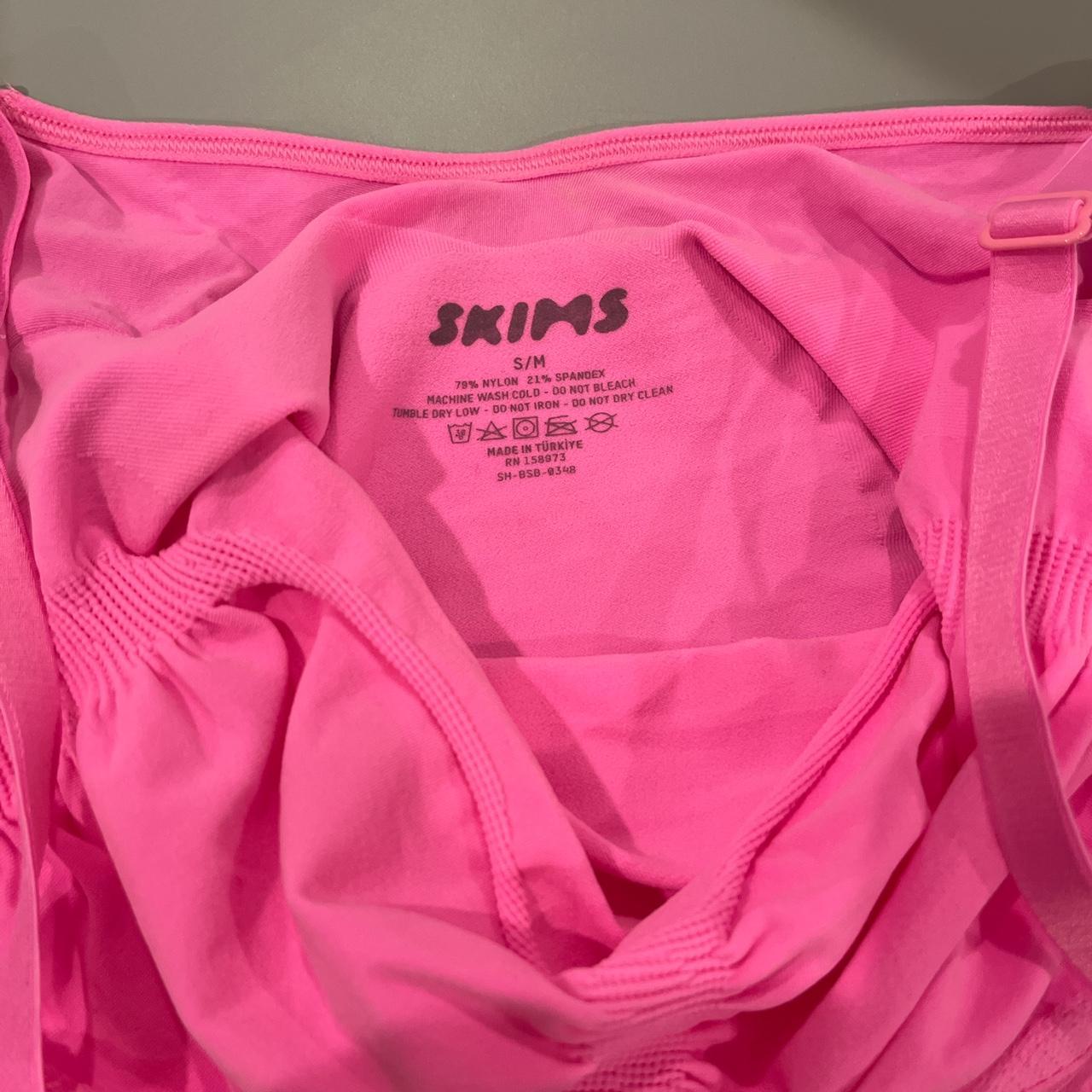 Skims Women's Pink Shapewear | Depop