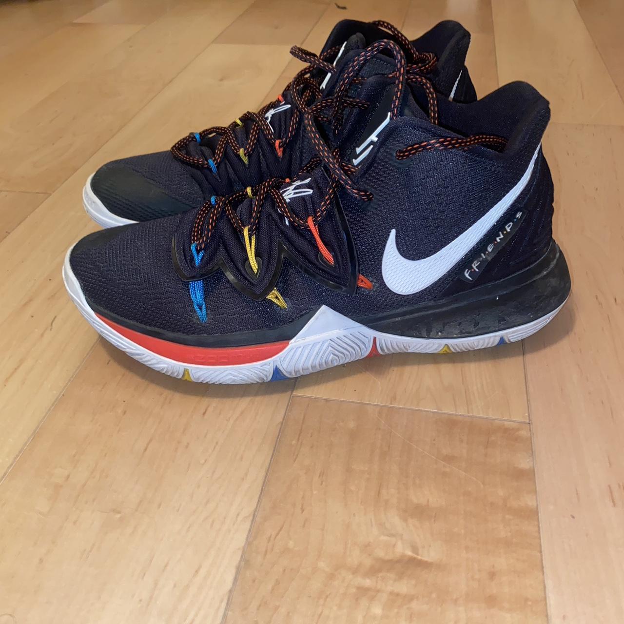 Kyrie 5 friends addition size 8.5 worn a couple... - Depop