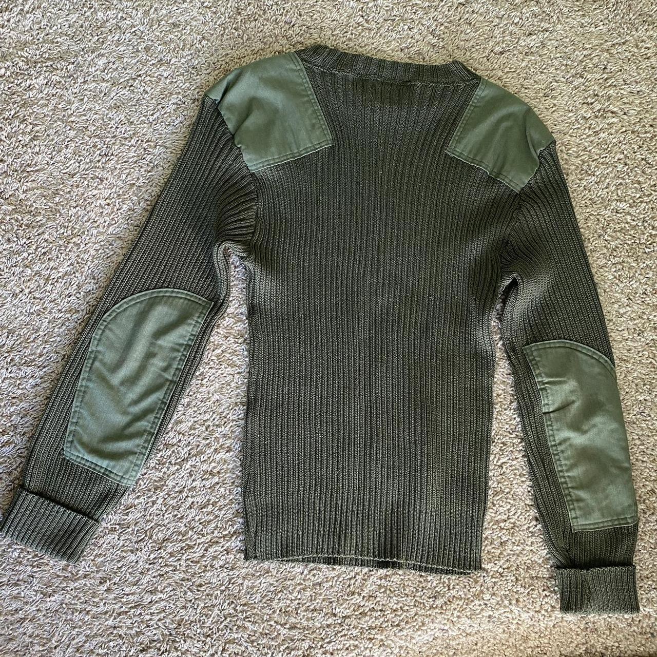Military Commando Sweater, surplus men’s 44. Great... - Depop