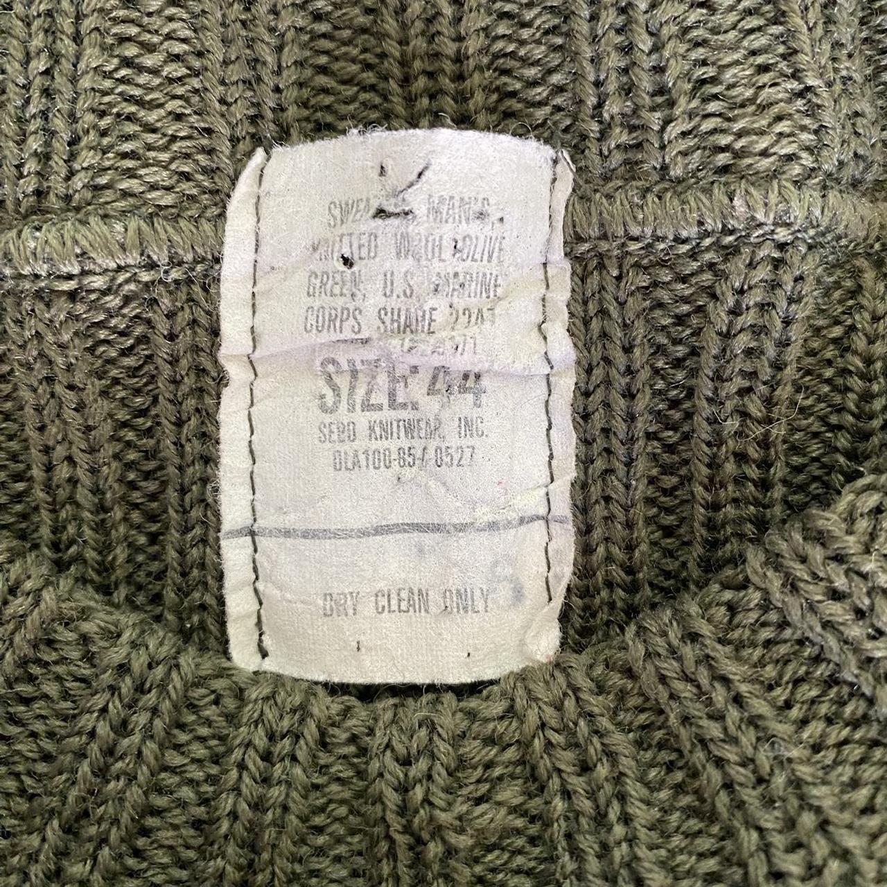 Military Commando Sweater, surplus men’s 44. Great... - Depop